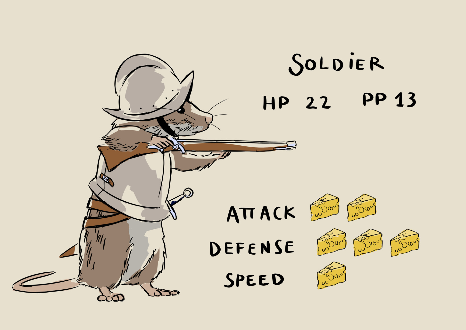 ArtStation - Rats!: The Soldier