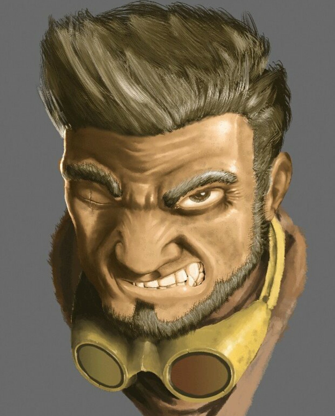 ArtStation - Steampunk guy