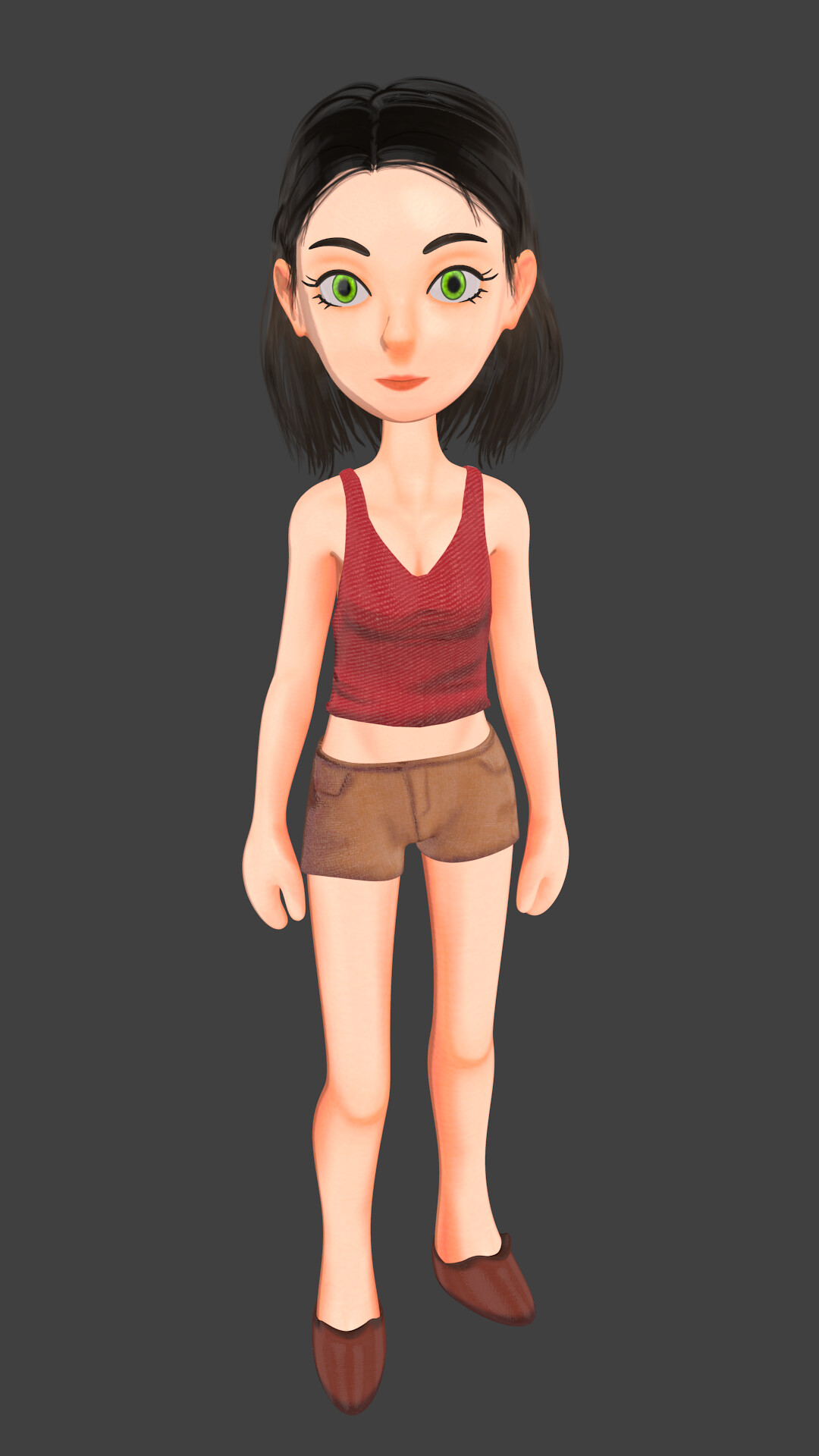 ArtStation - Cartoon girl