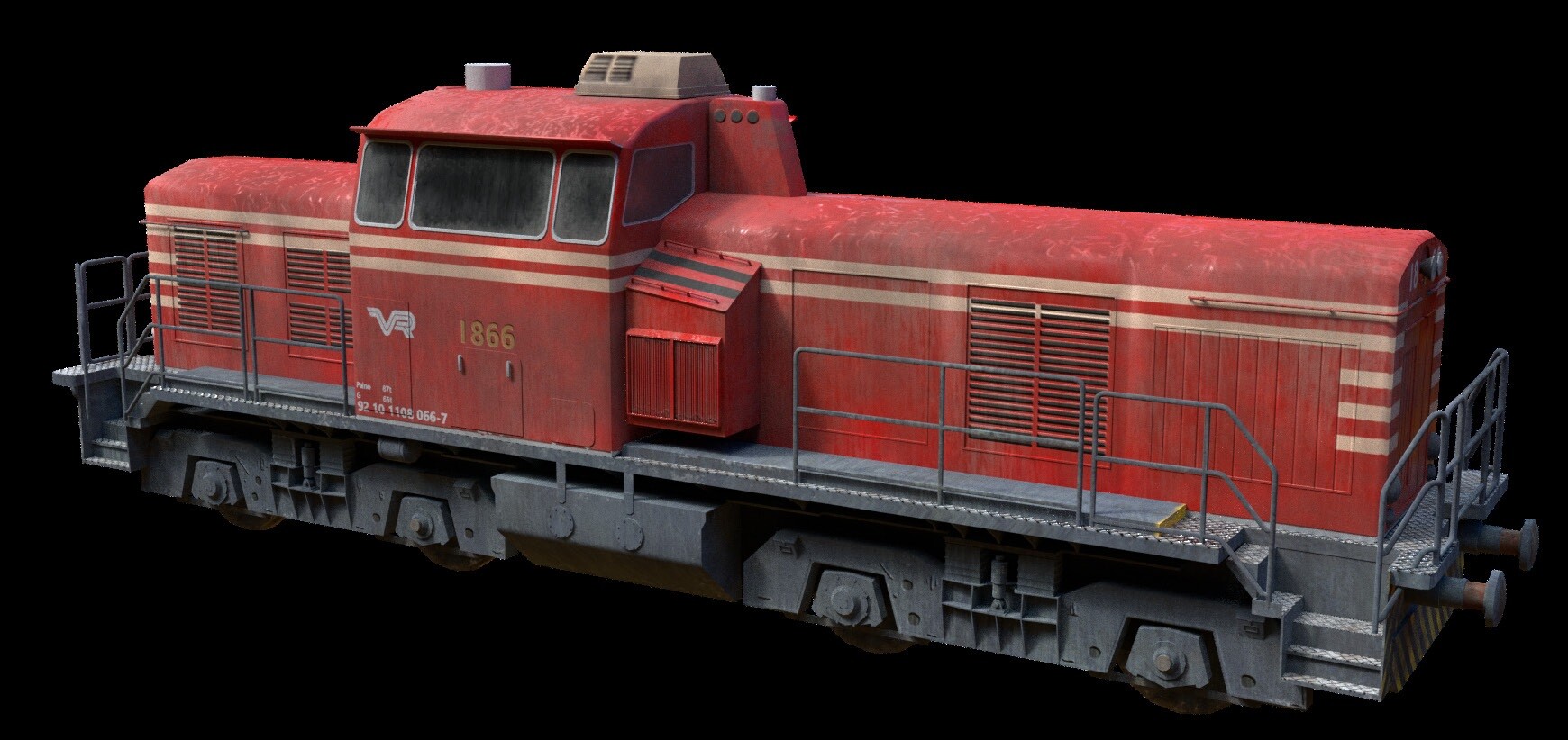 ArtStation - Industrial train Dr 14