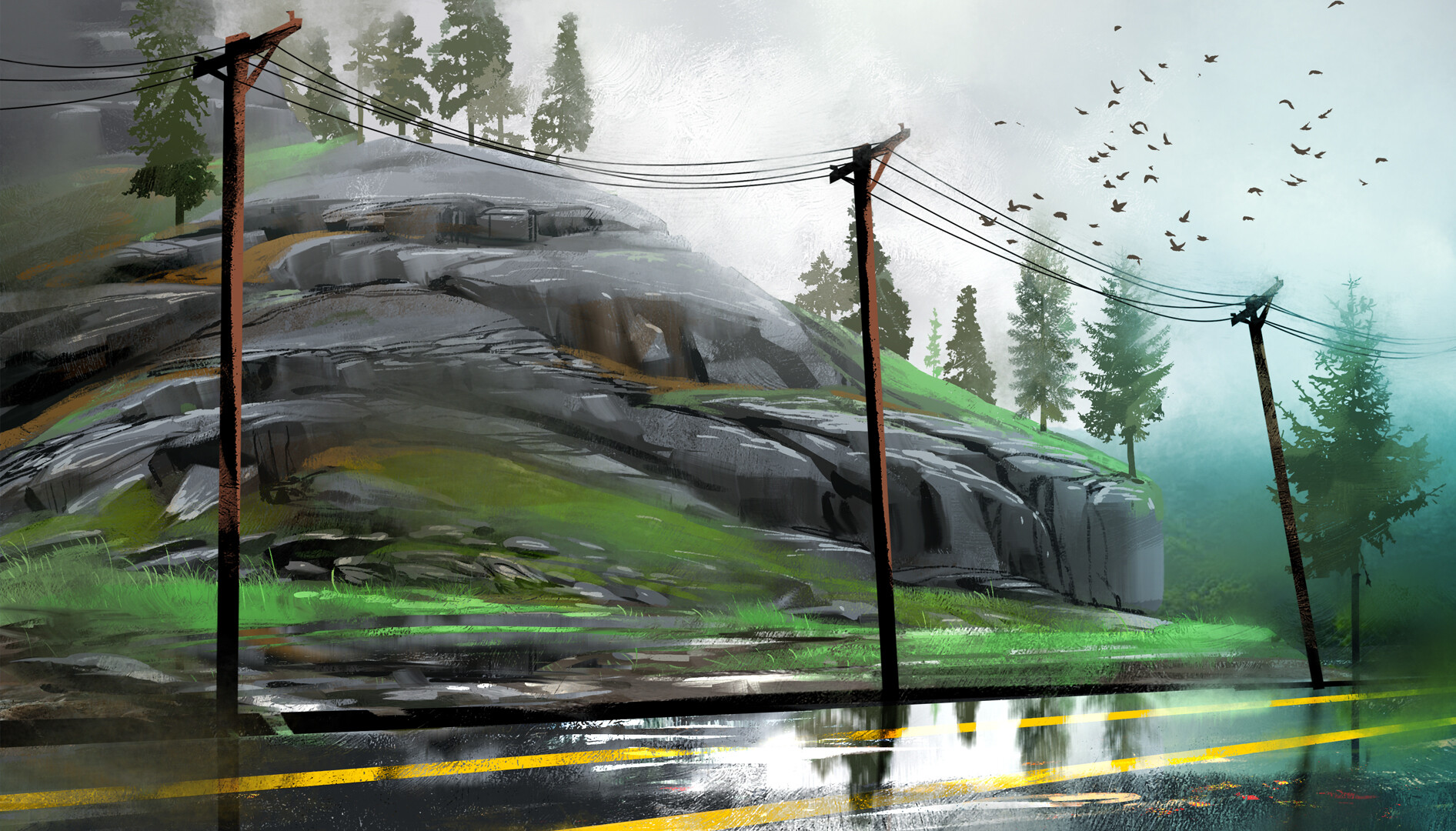 ArtStation - The Road