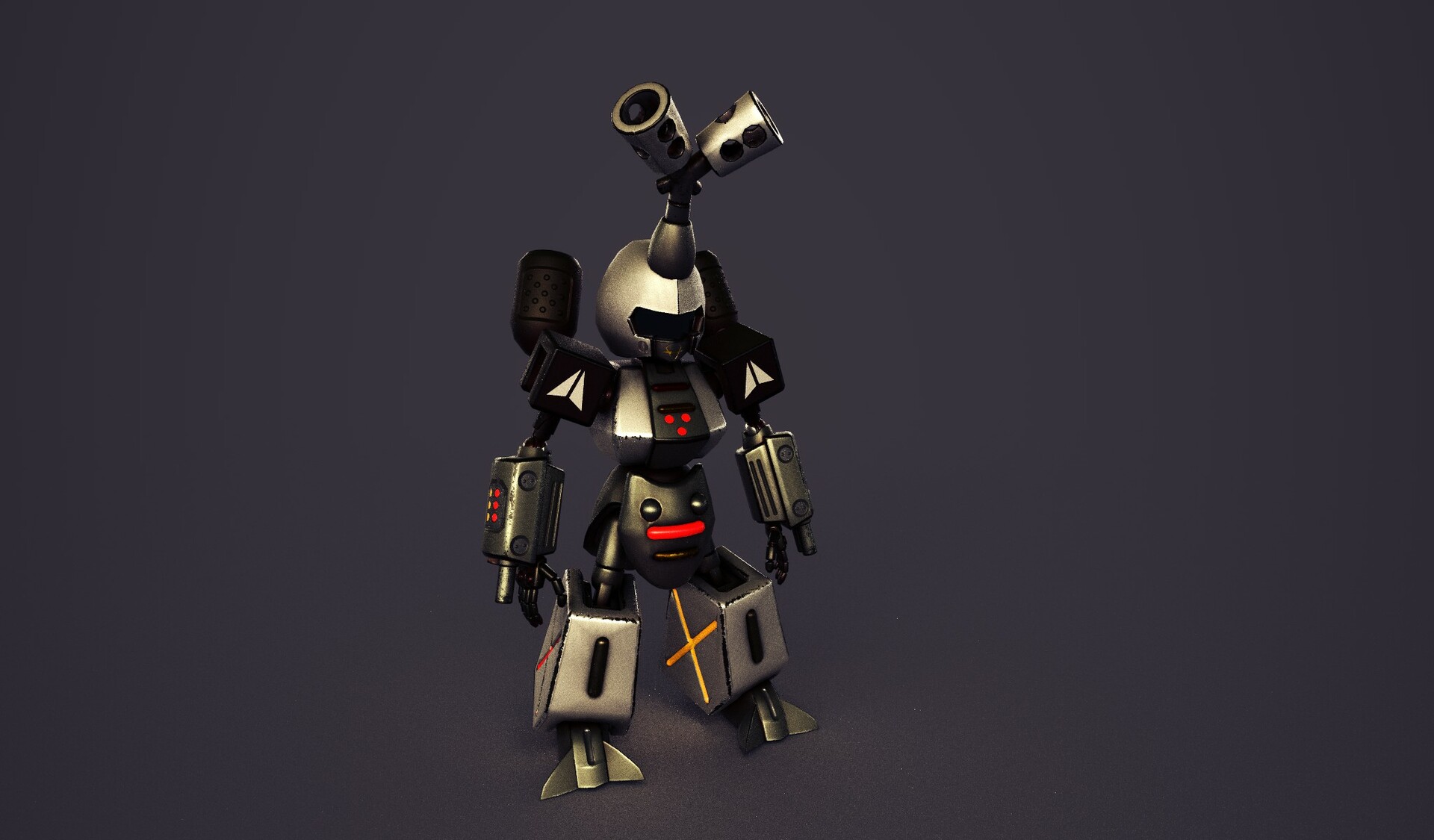 ArtStation - Small Robot Texture