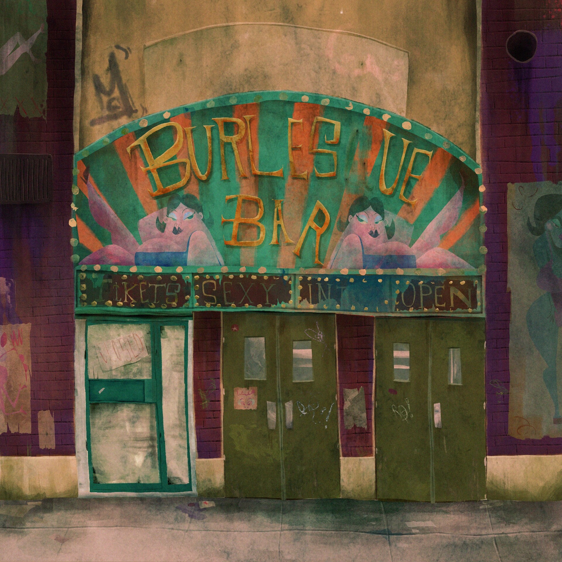 ArtStation - Burlesque bar