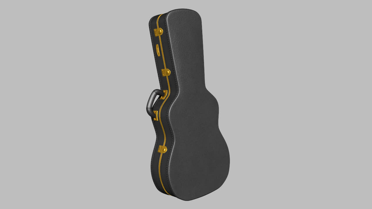 ArtStation - Stylized Guitar