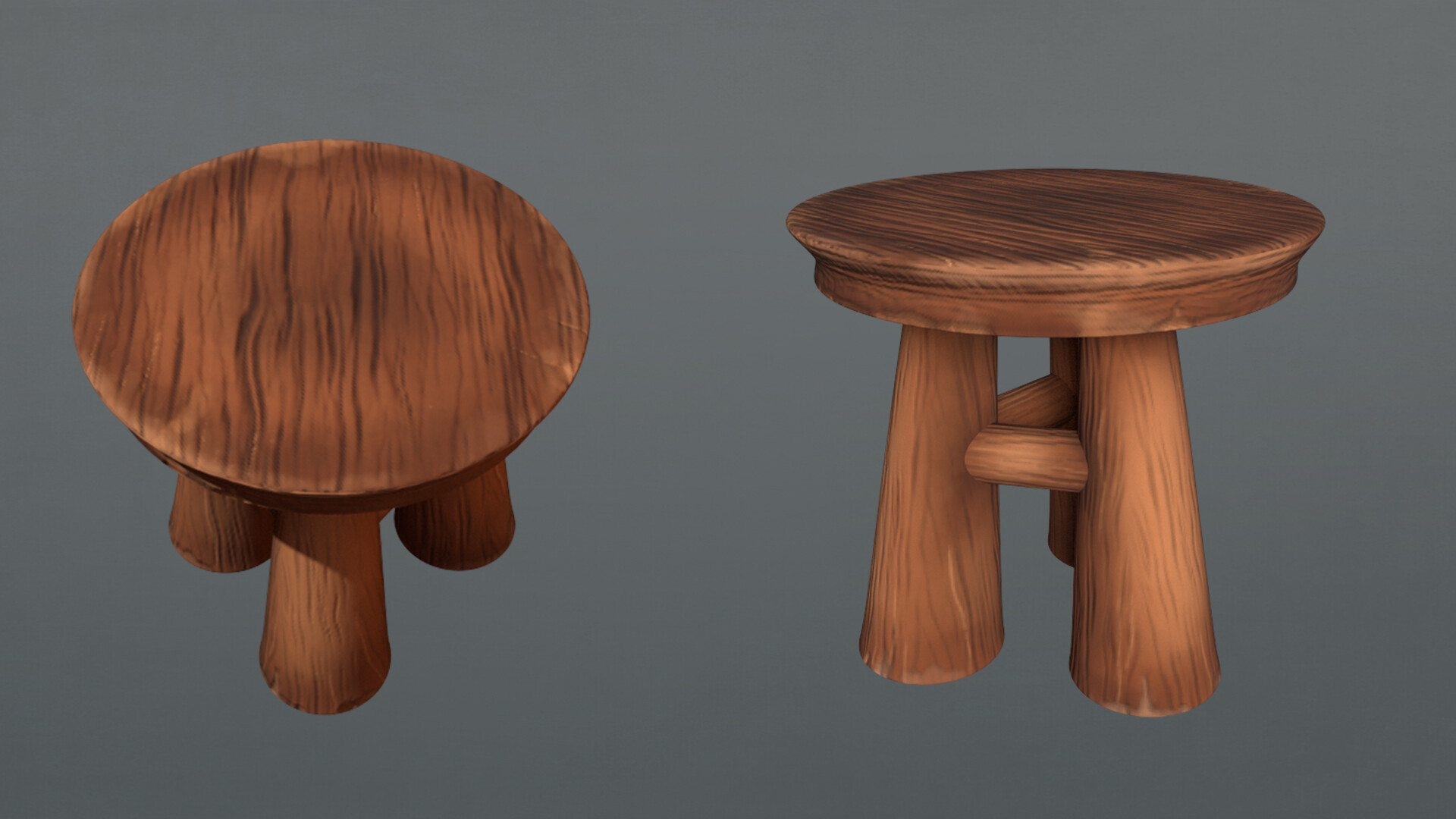 ArtStation - Small Stool Prop