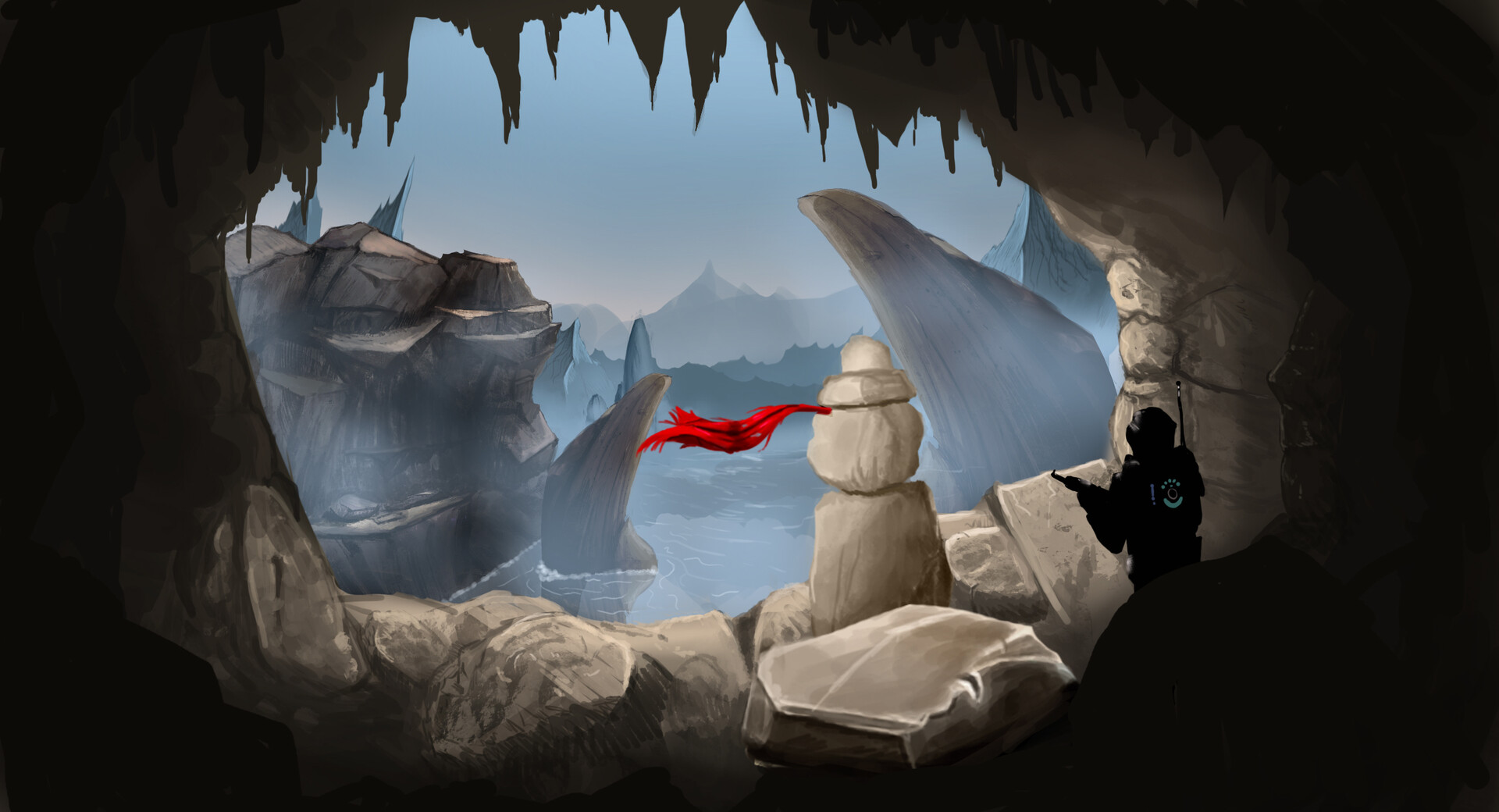 ArtStation - cool lake