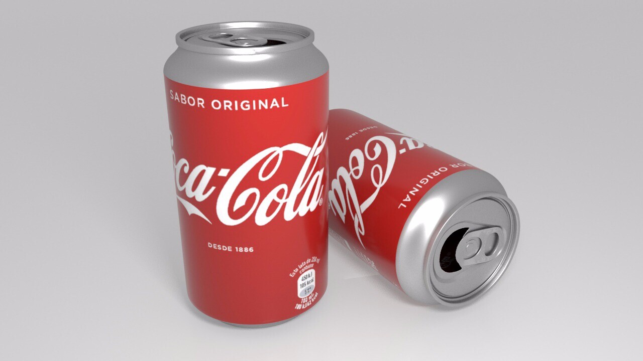 ArtStation - Can modeling 3D