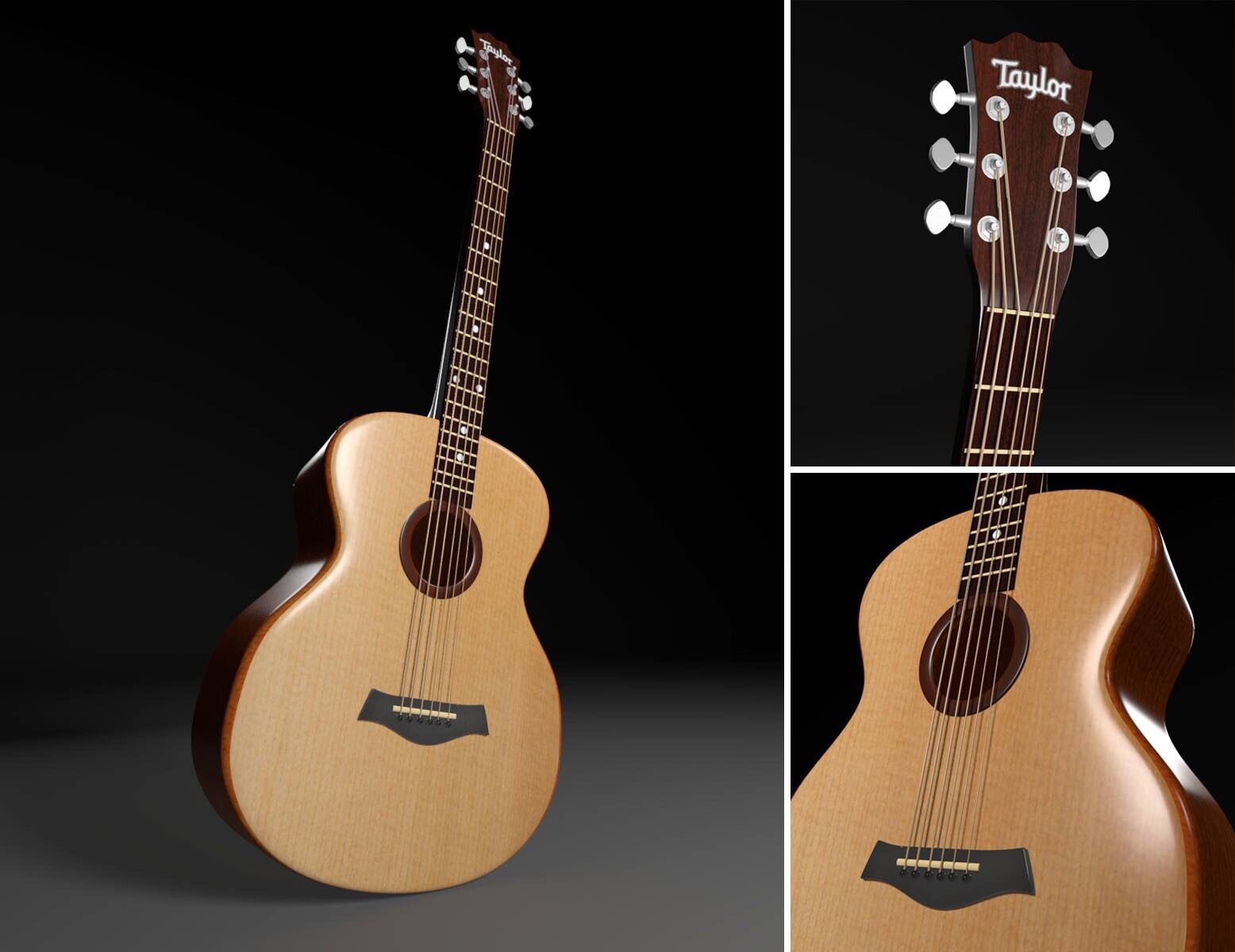 ArtStation - 3D Guitar