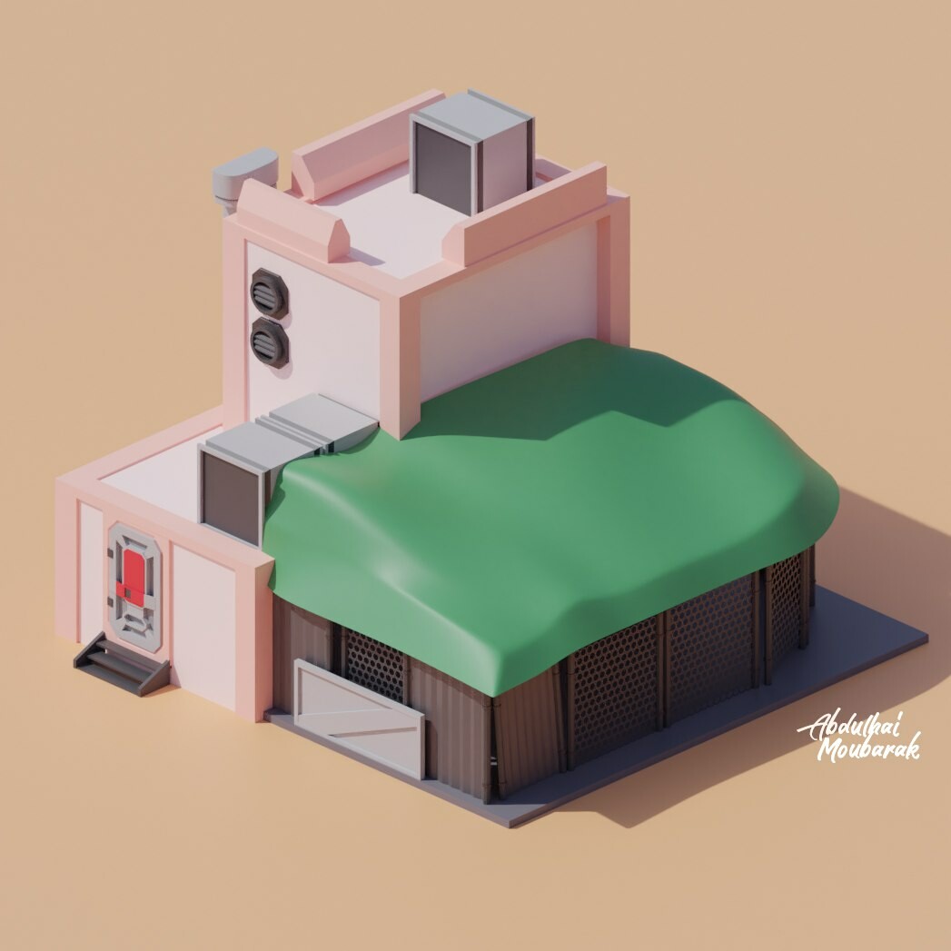 ArtStation - Apex Legend building