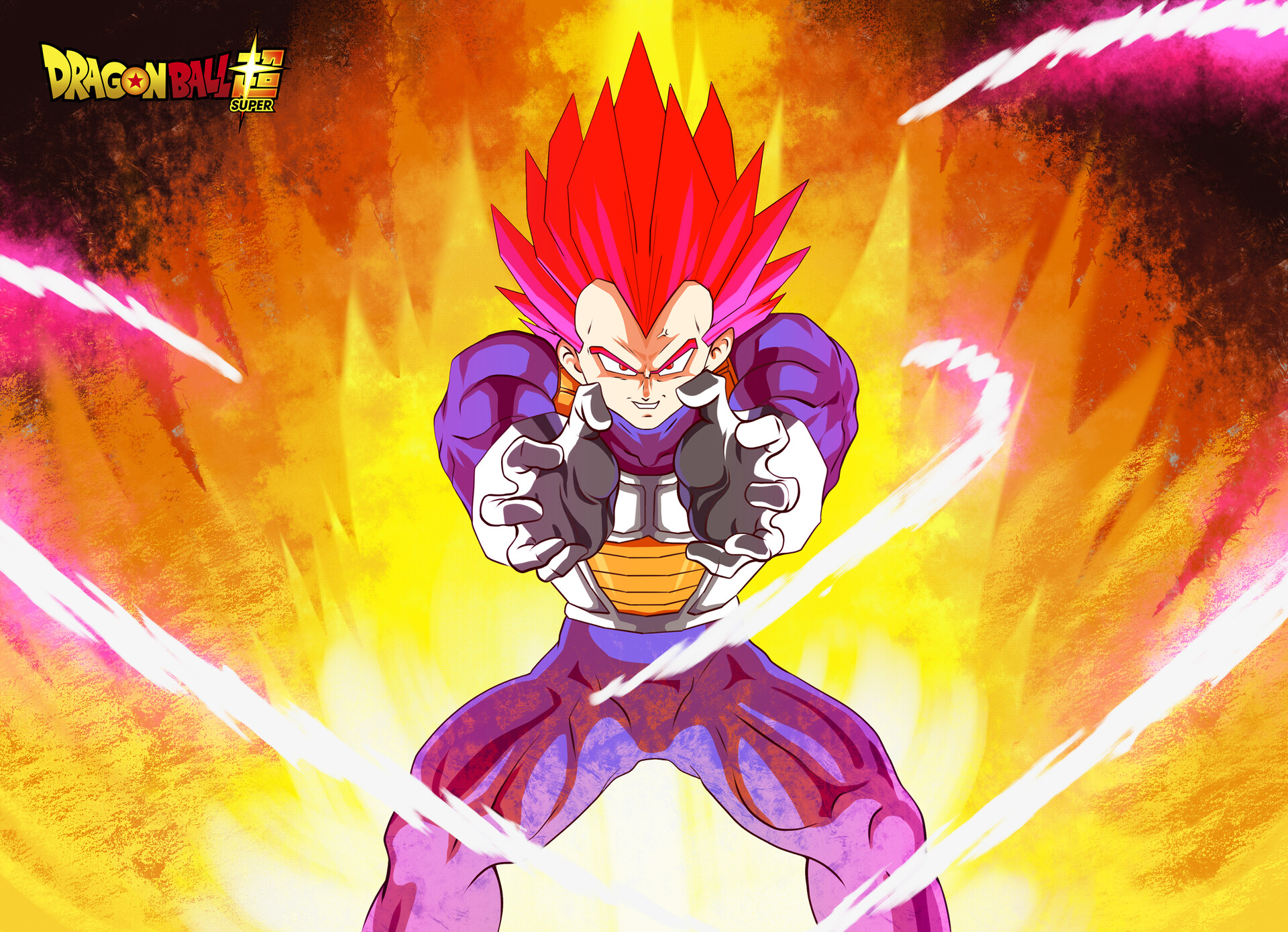 ArtStation - Vegeta Red God