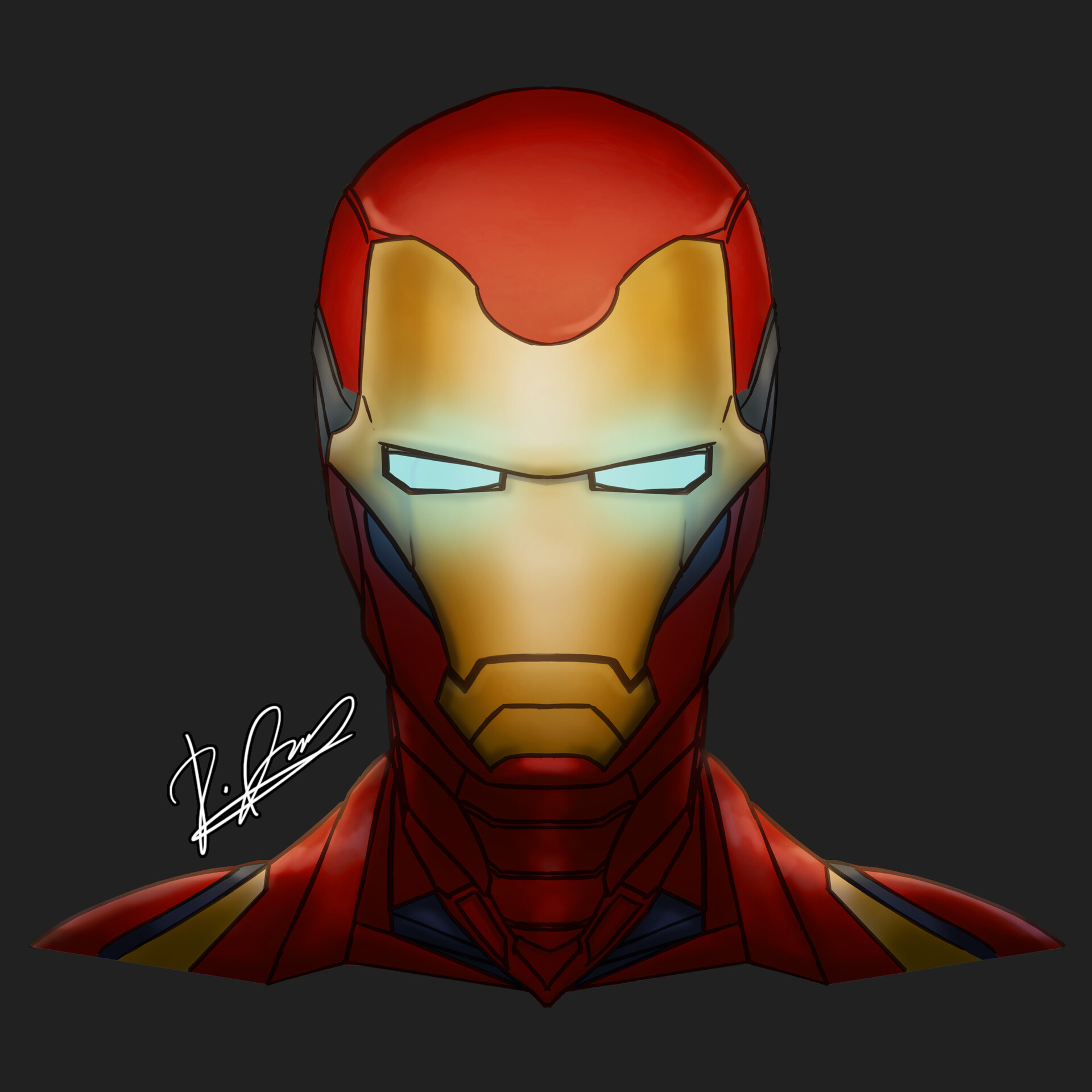Iron Man Face Wallpaper