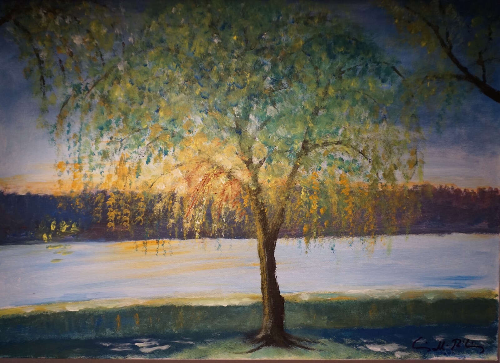 Iisakki Ratilainen - A Tree At The Lake Constance