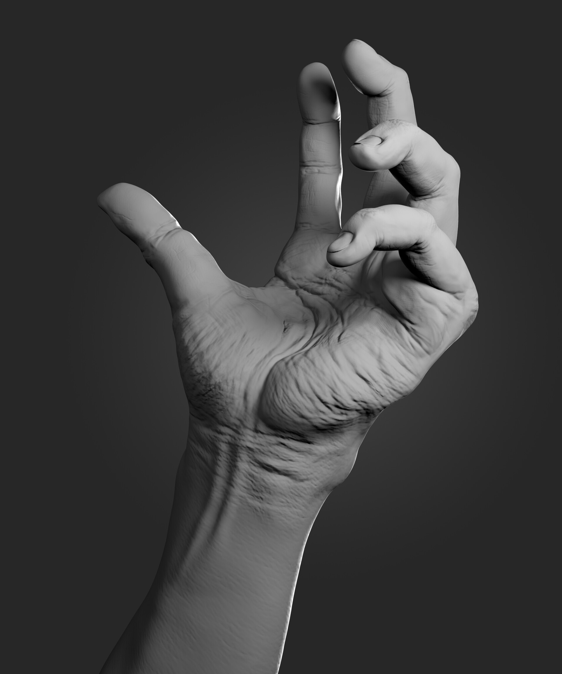 ArtStation - Hand study