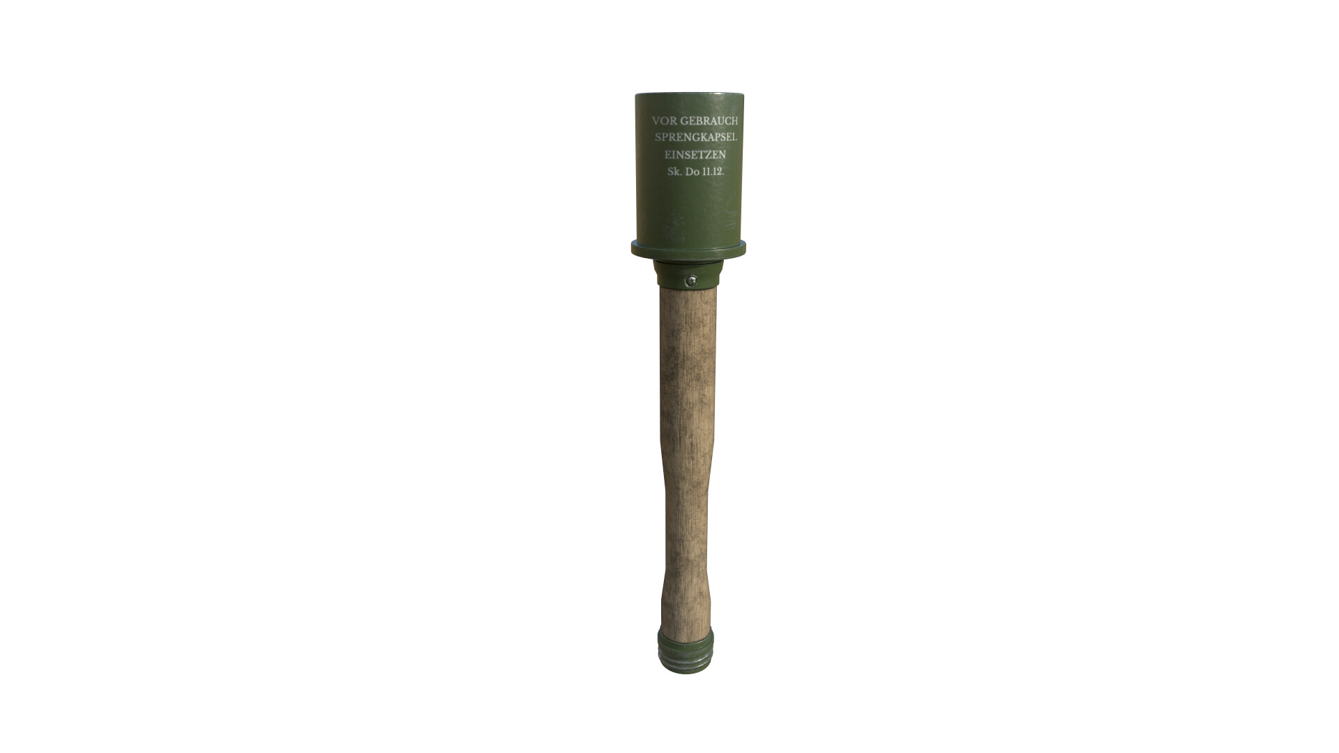 ArtStation - German Stick Grenade