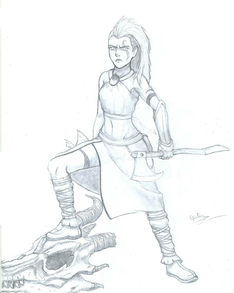 dragon slayer coloring pages