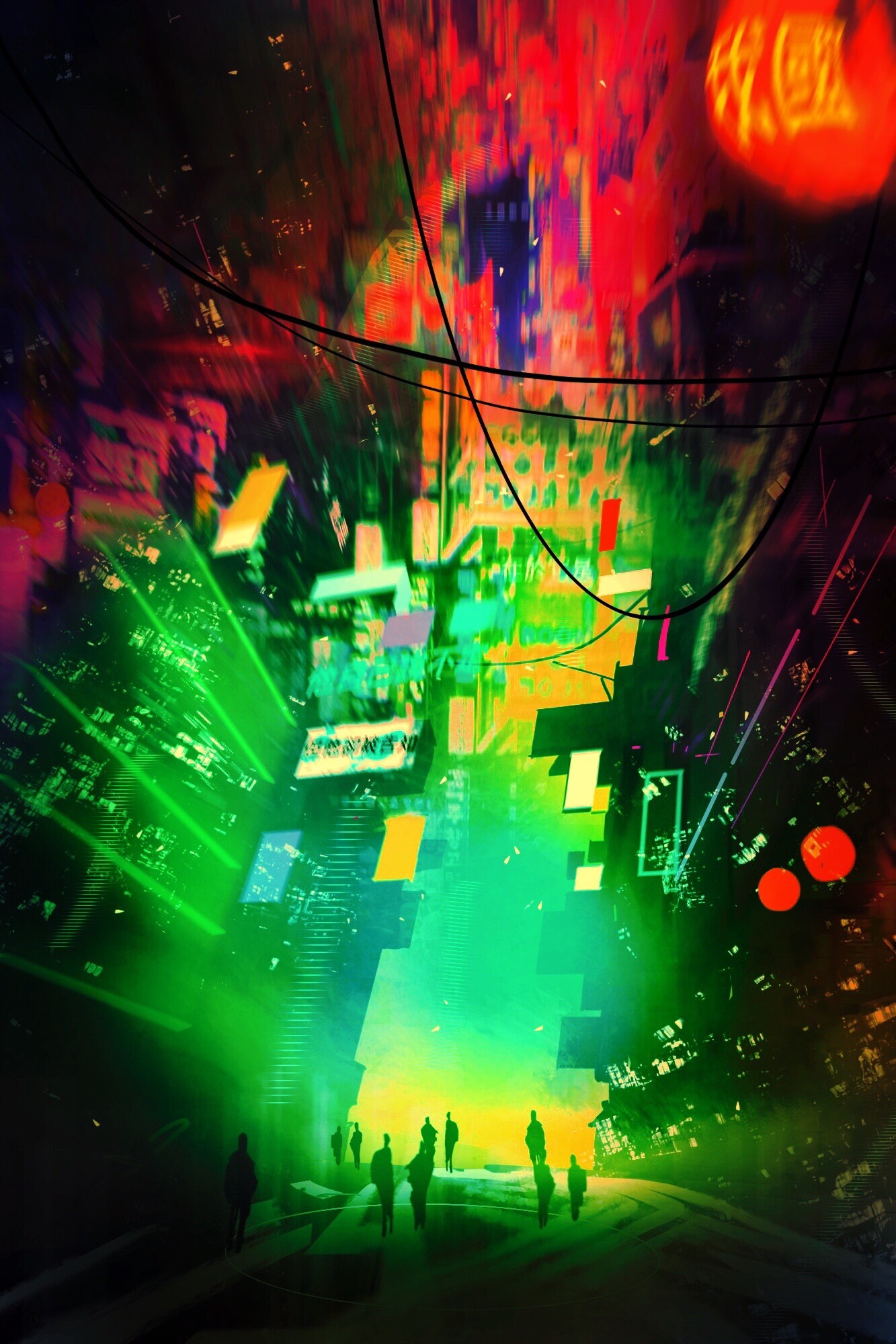 ArtStation - Neon street