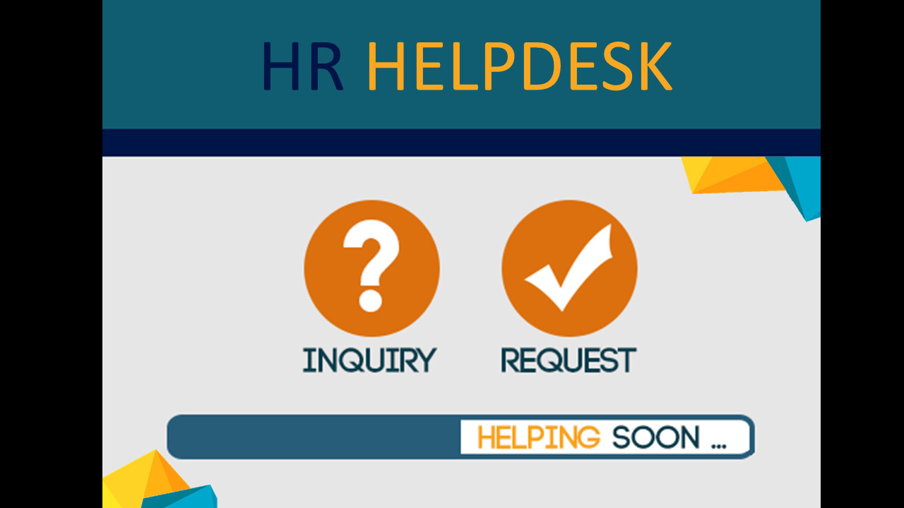 Marvic Yao - HR Helpdesk Teaser poster/Trailer