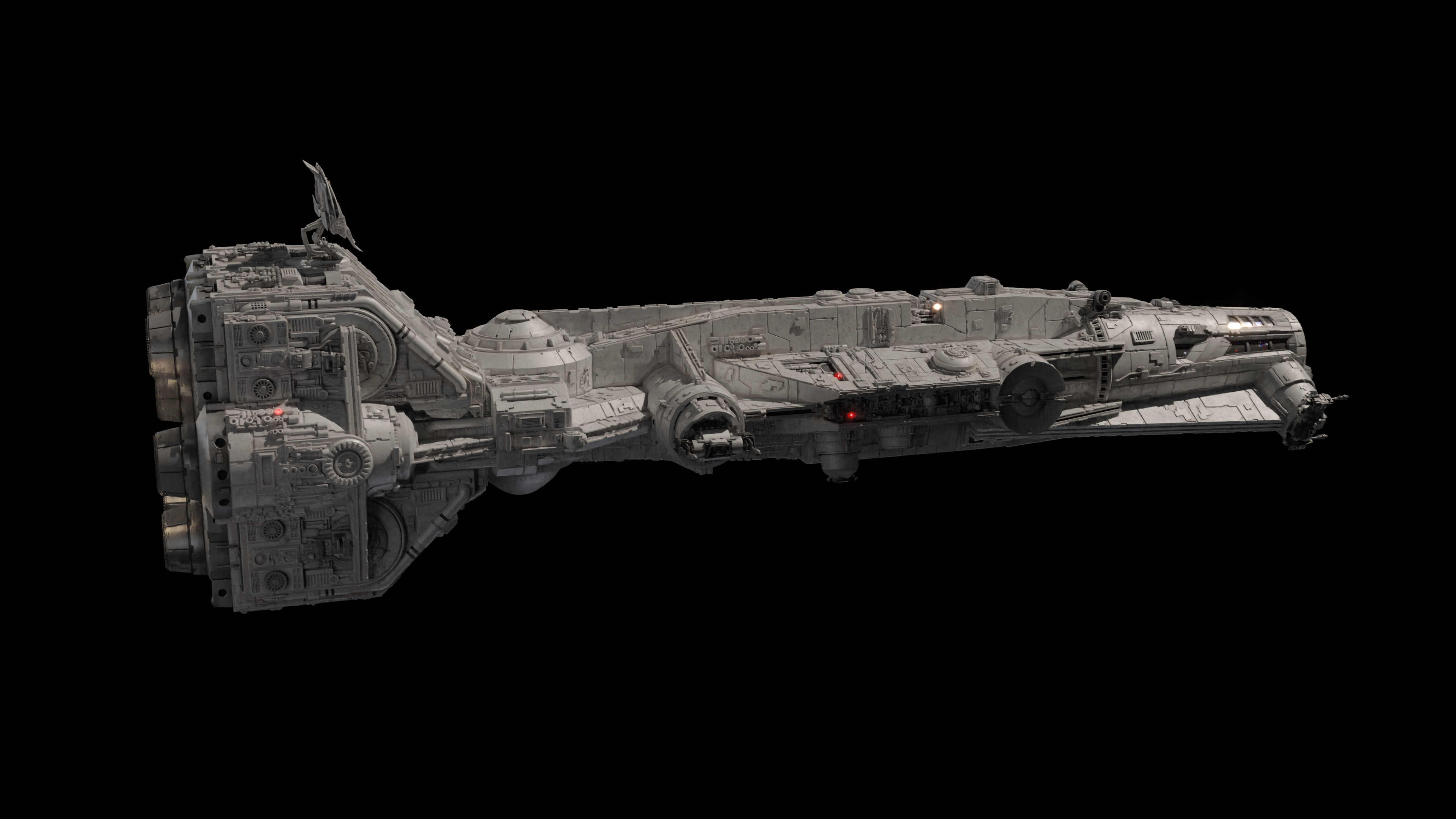 Howard Day - Star Wars Side-Project Background ships WIP#2