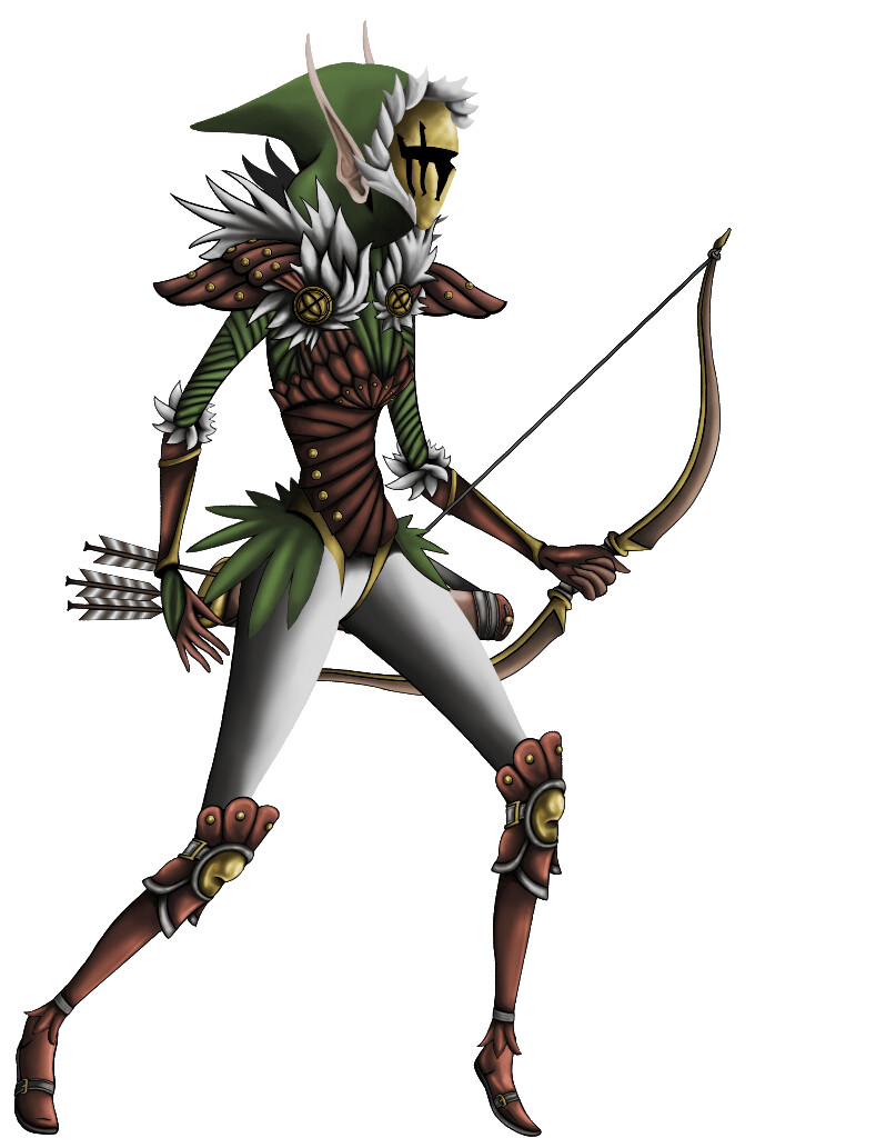 ArtStation - Animation Spine 2D Elf Scout