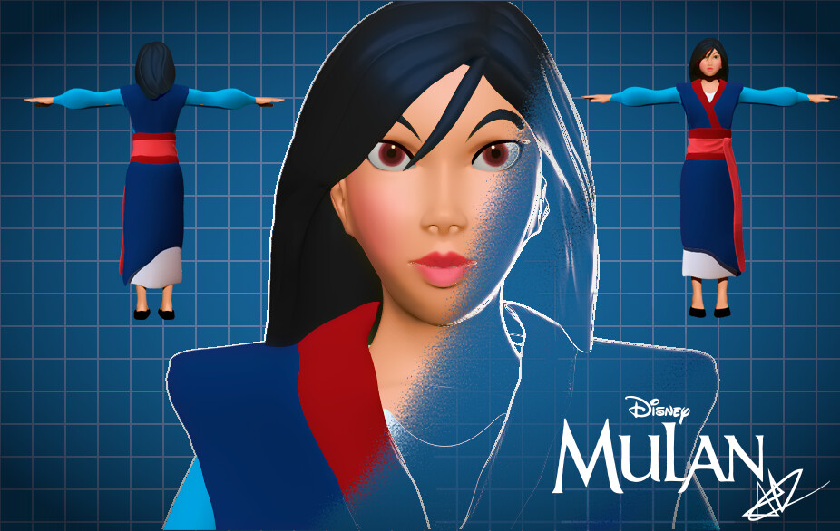 ArtStation - Mulan