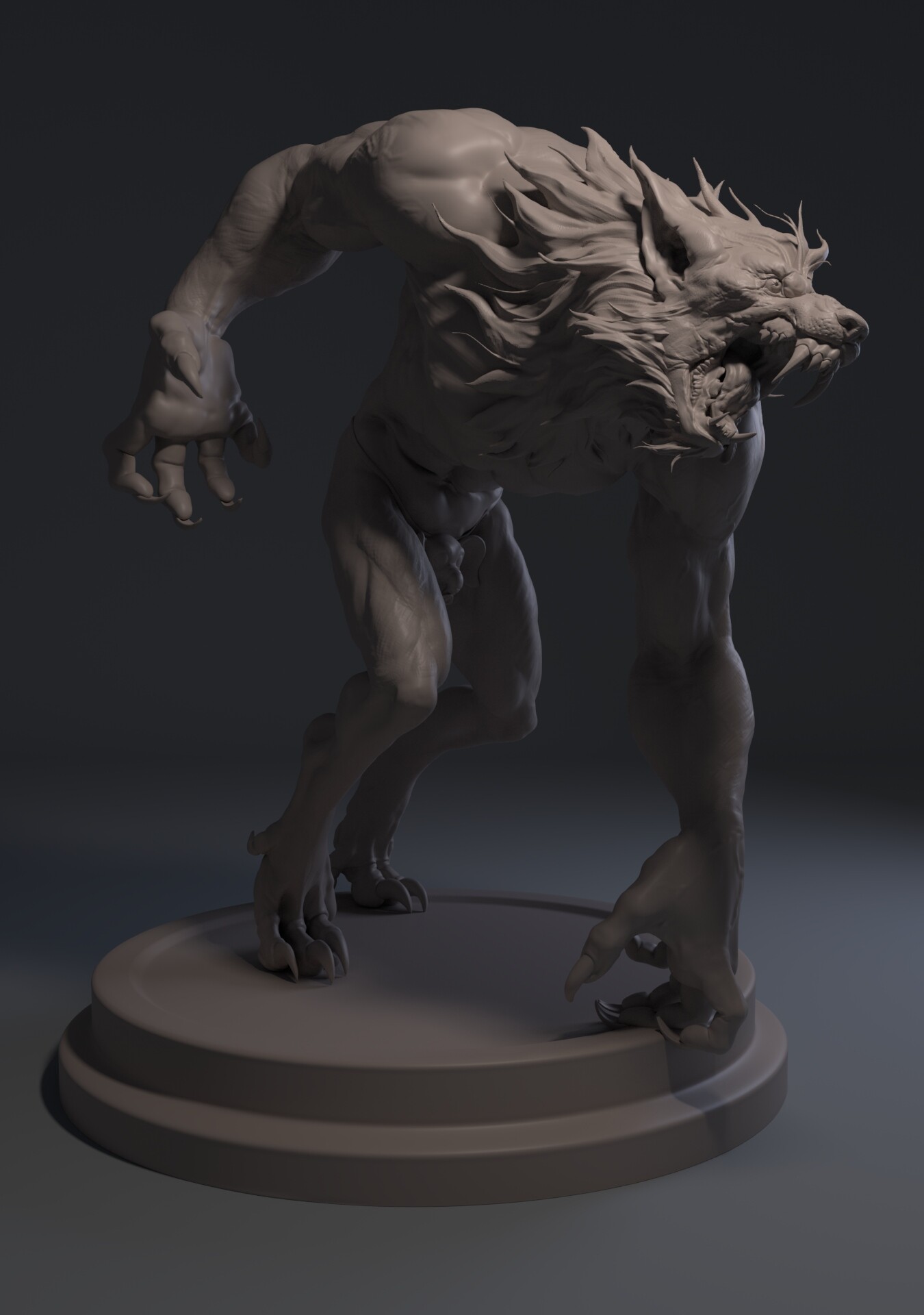 ArtStation - Werewolf