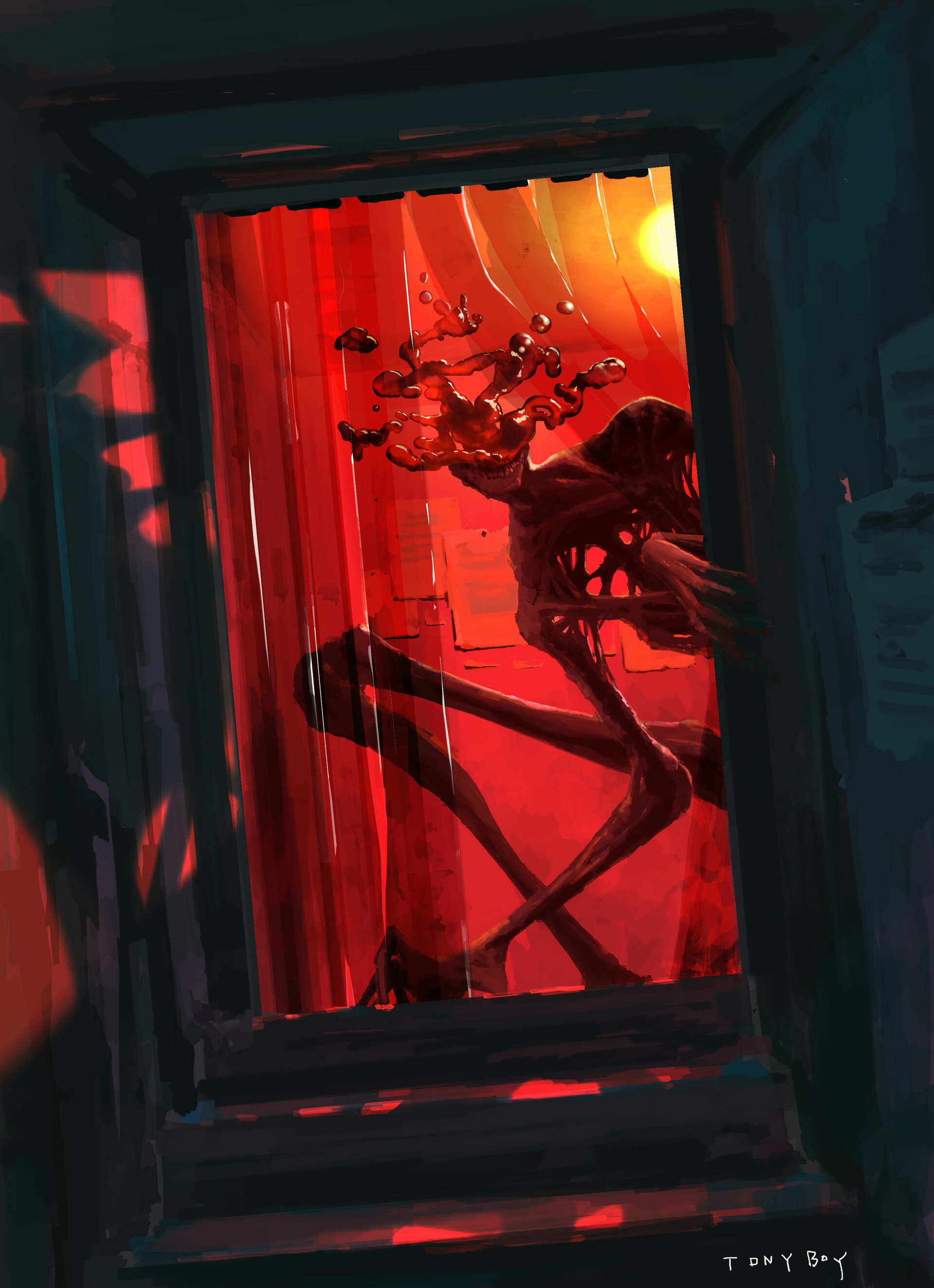 ArtStation - The unnamable Monster