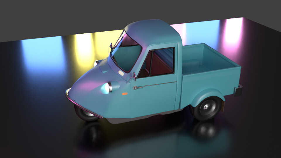 ArtStation - Bemo Roda Tiga