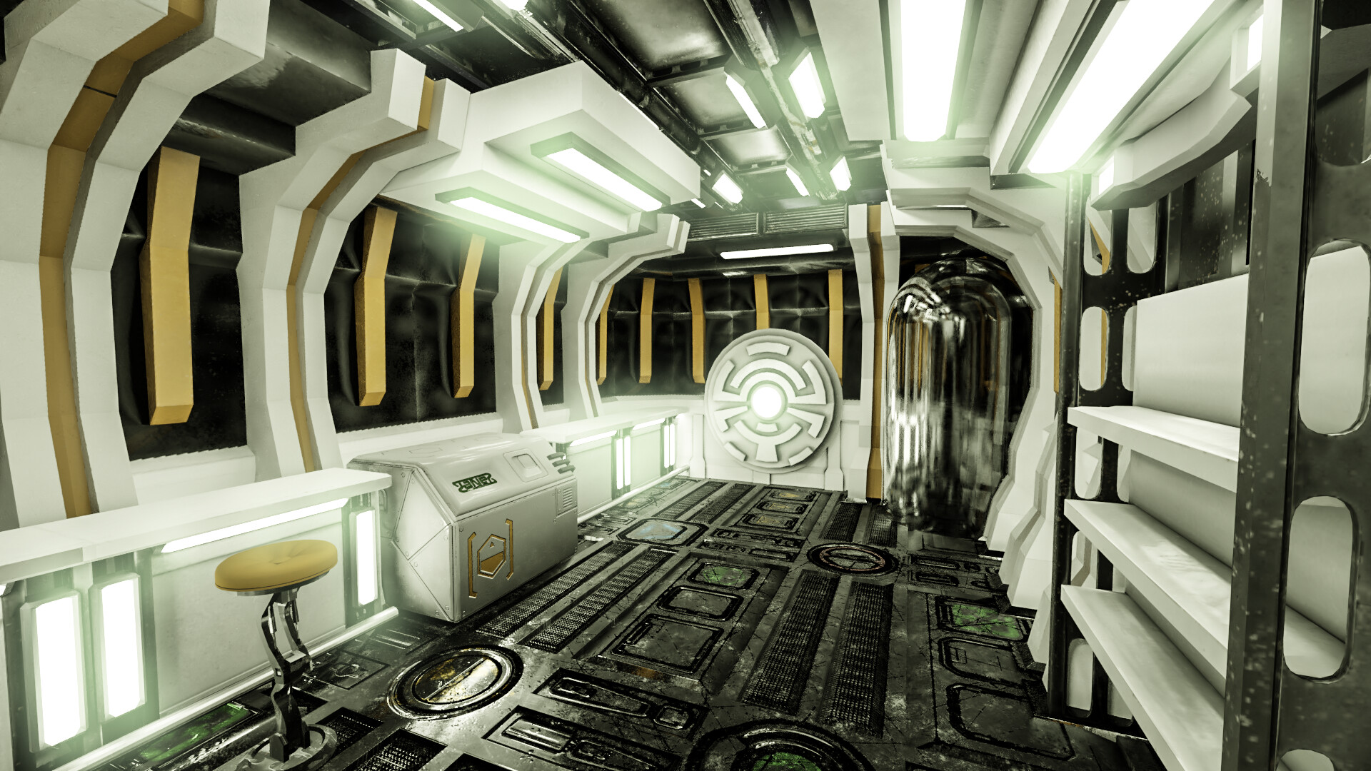 ArtStation - Trash Rage VR Player home capsule