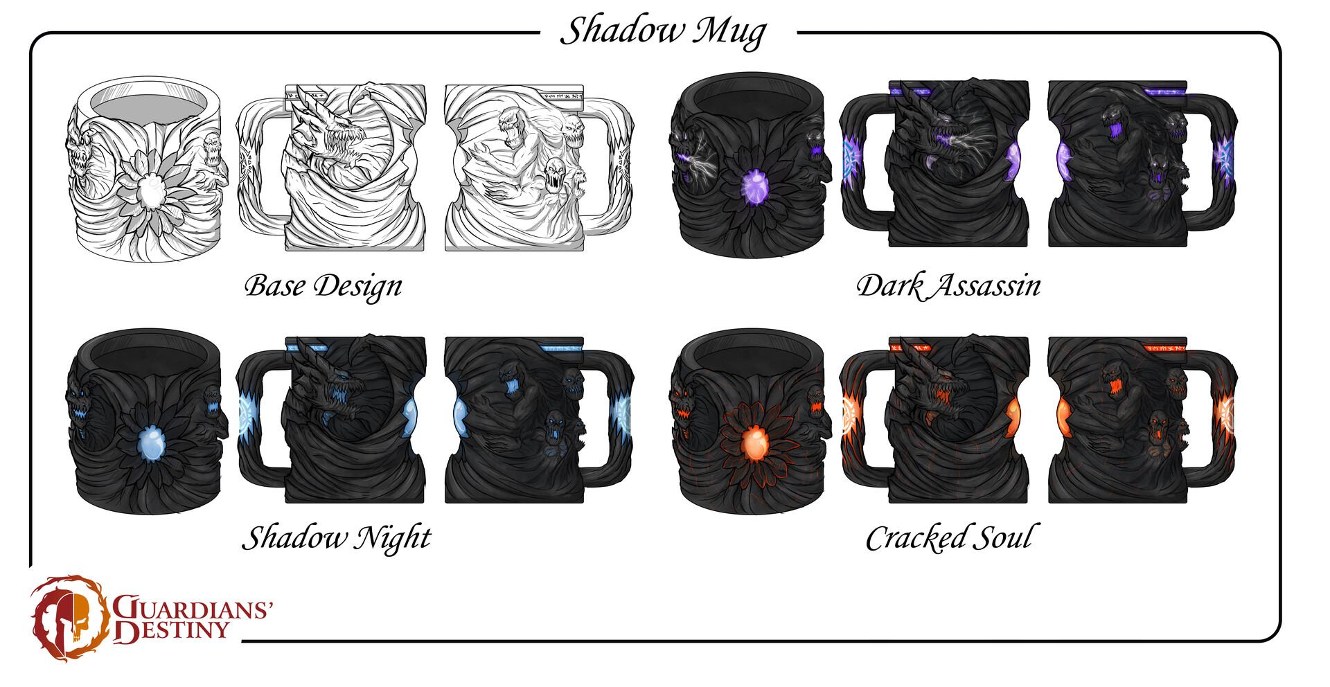 ArtStation - Mug Design - Shadow