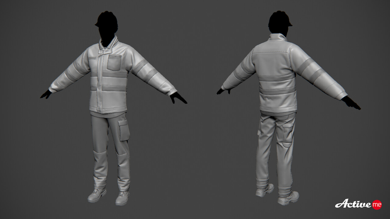 Mathieu Parole - Worker character