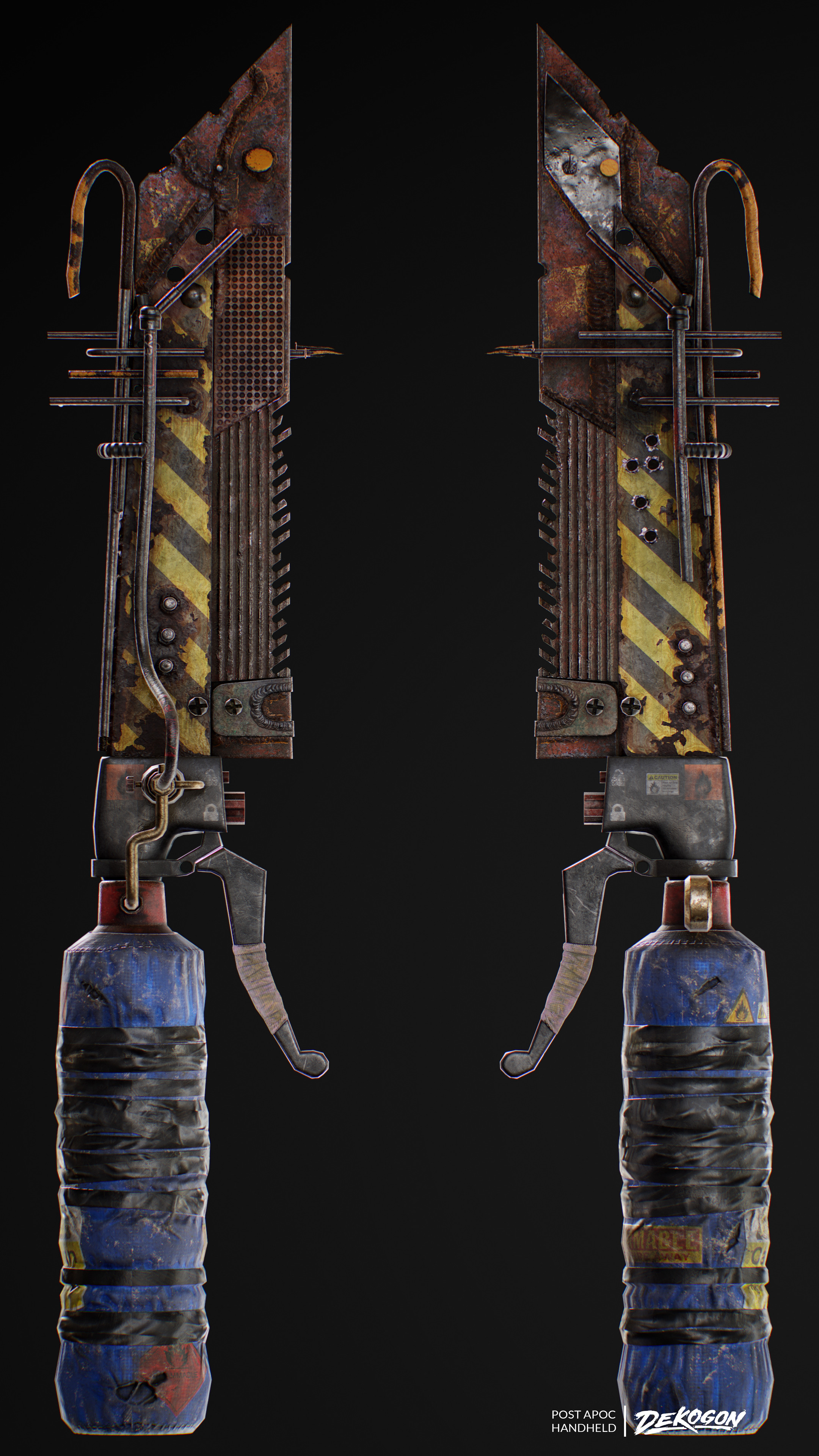 Akshay Kumar | PrinceBazooka - Dekogon Kollab : Post Apocalyptic Blade