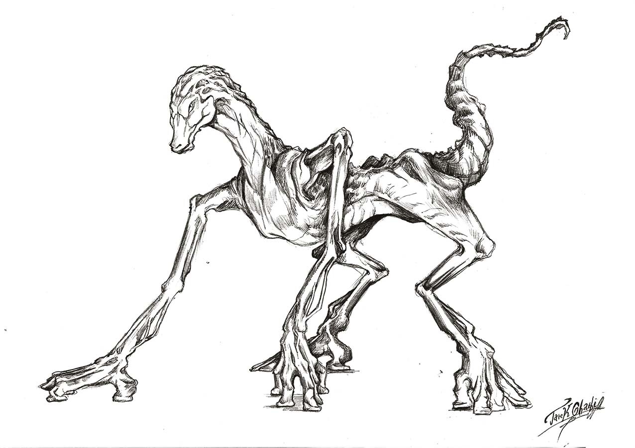 ArtStation - Monster Reptile