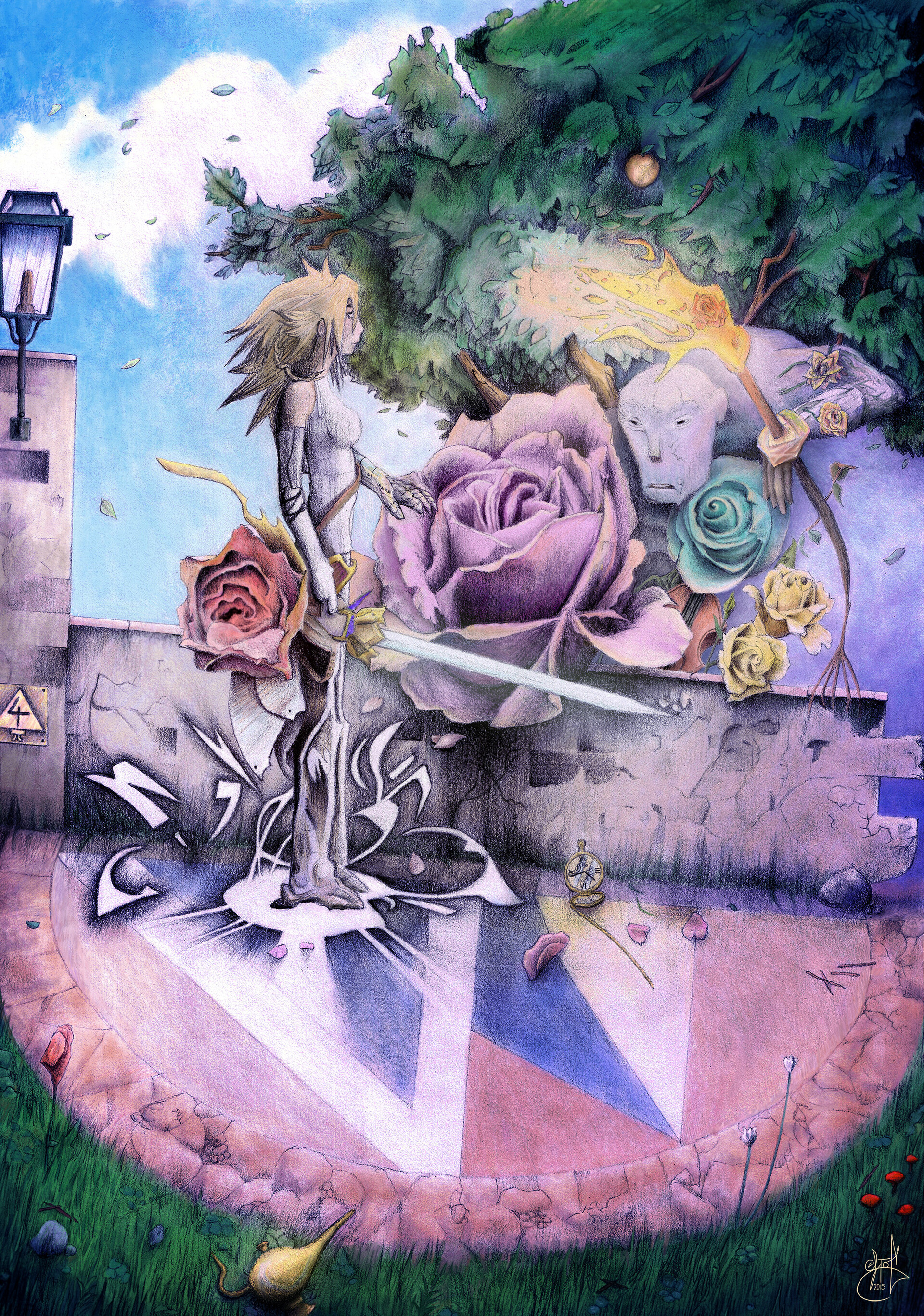 ArtStation - Rose Sword