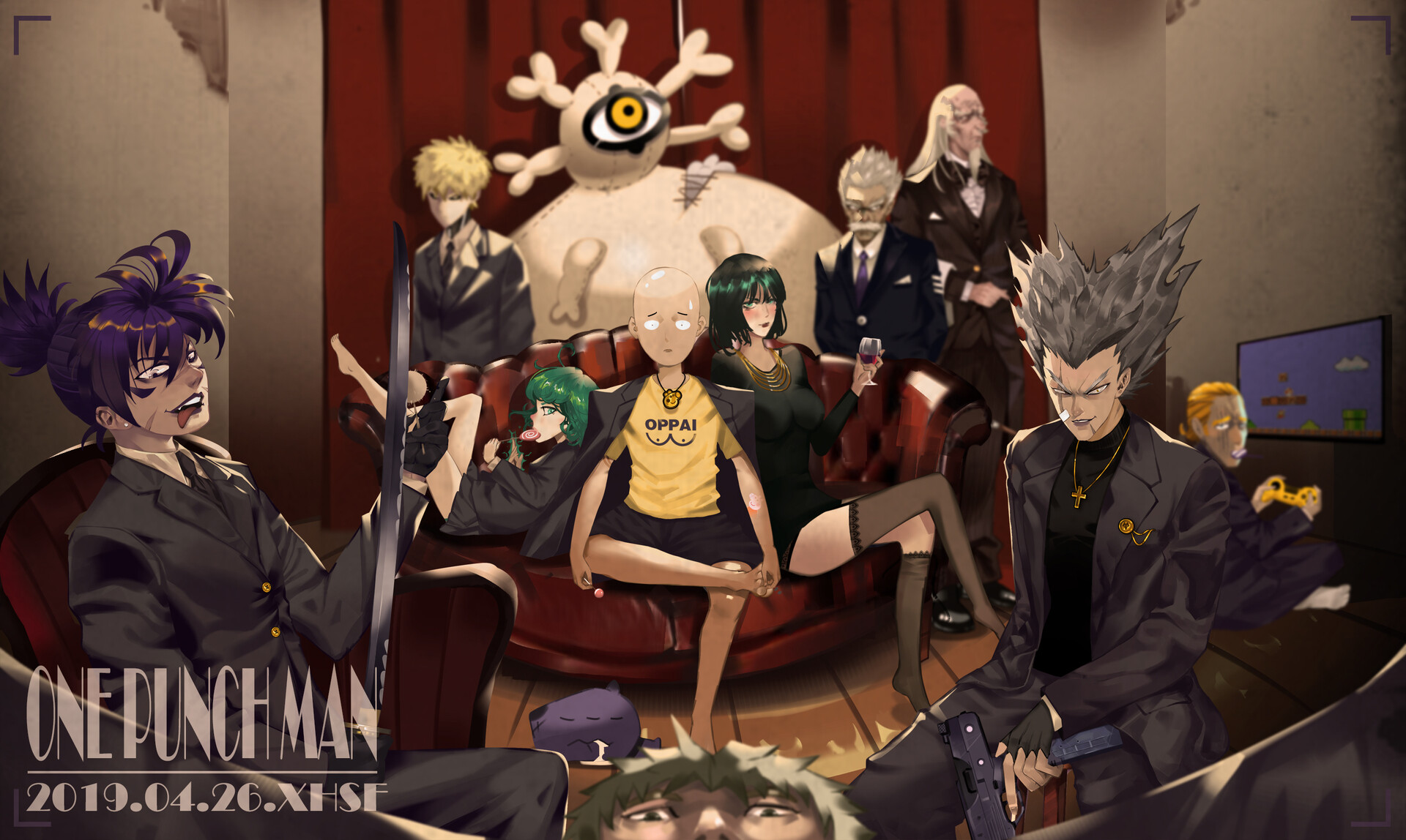 ArtStation - one punch man