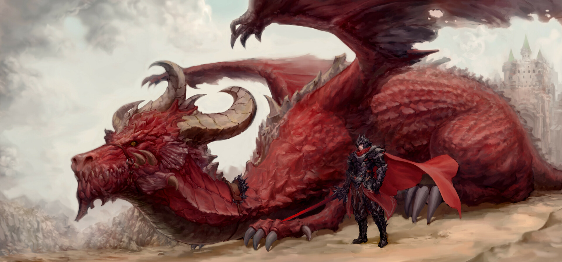 ArtStation - dragon knight