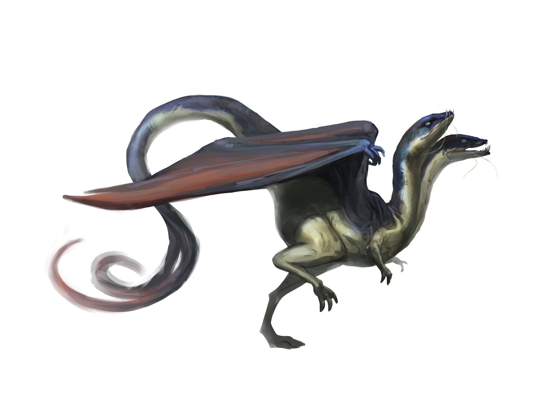 ArtStation - Catfish Dragon