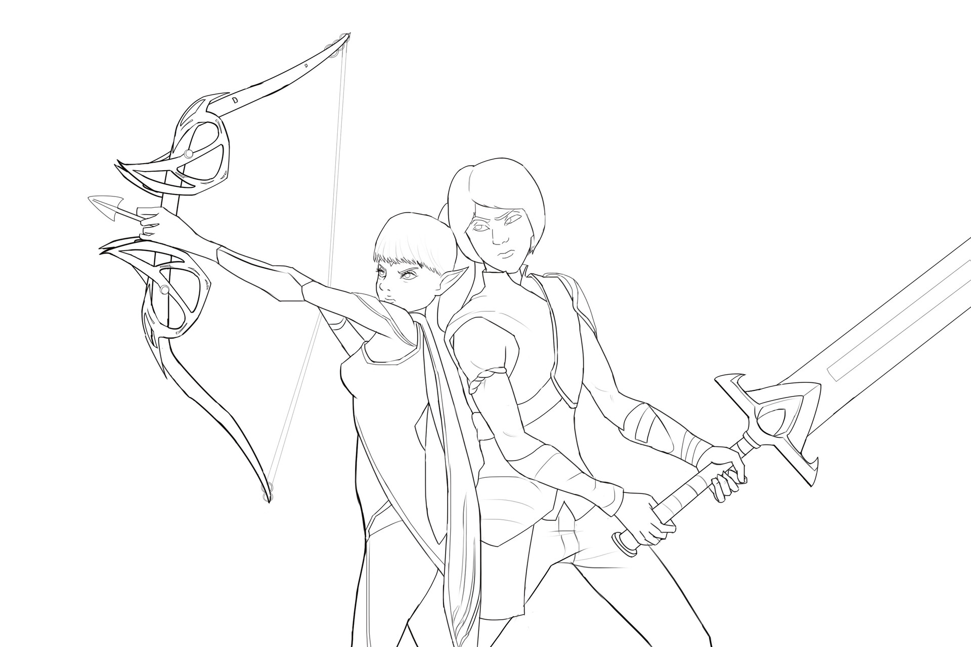 how to draw a dragon nest