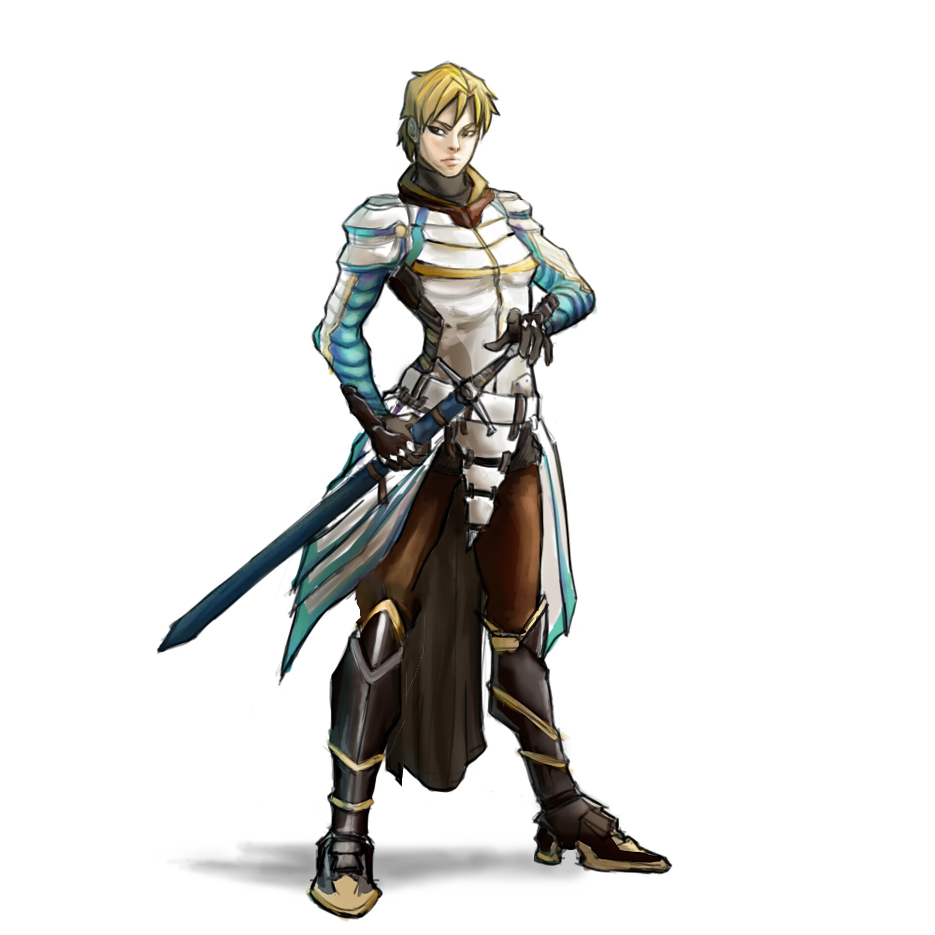 ArtStation - Female Warrior Concept