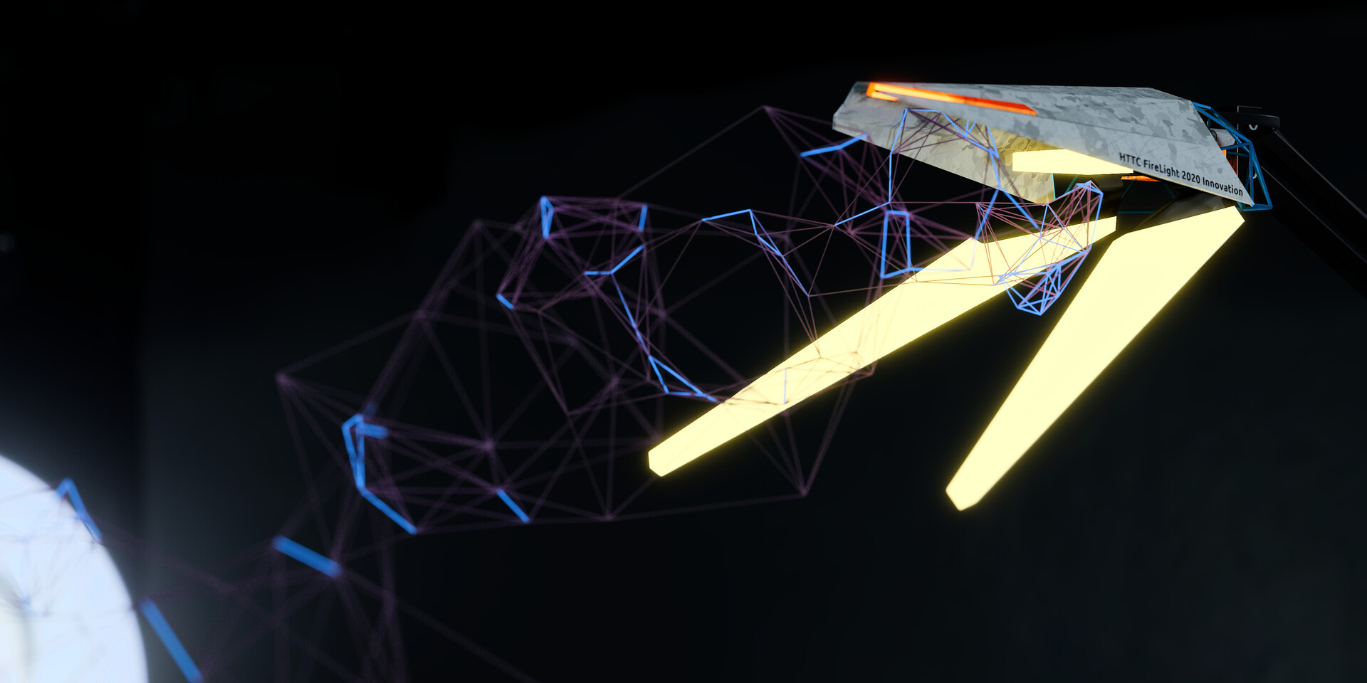 ArtStation - Sci-Fi FireLight lamp