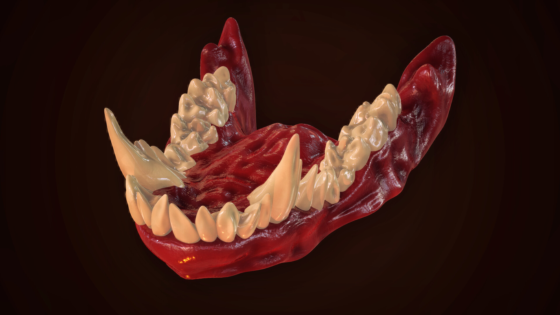 Zelad 3d - Dragon Teeth-Mouth
