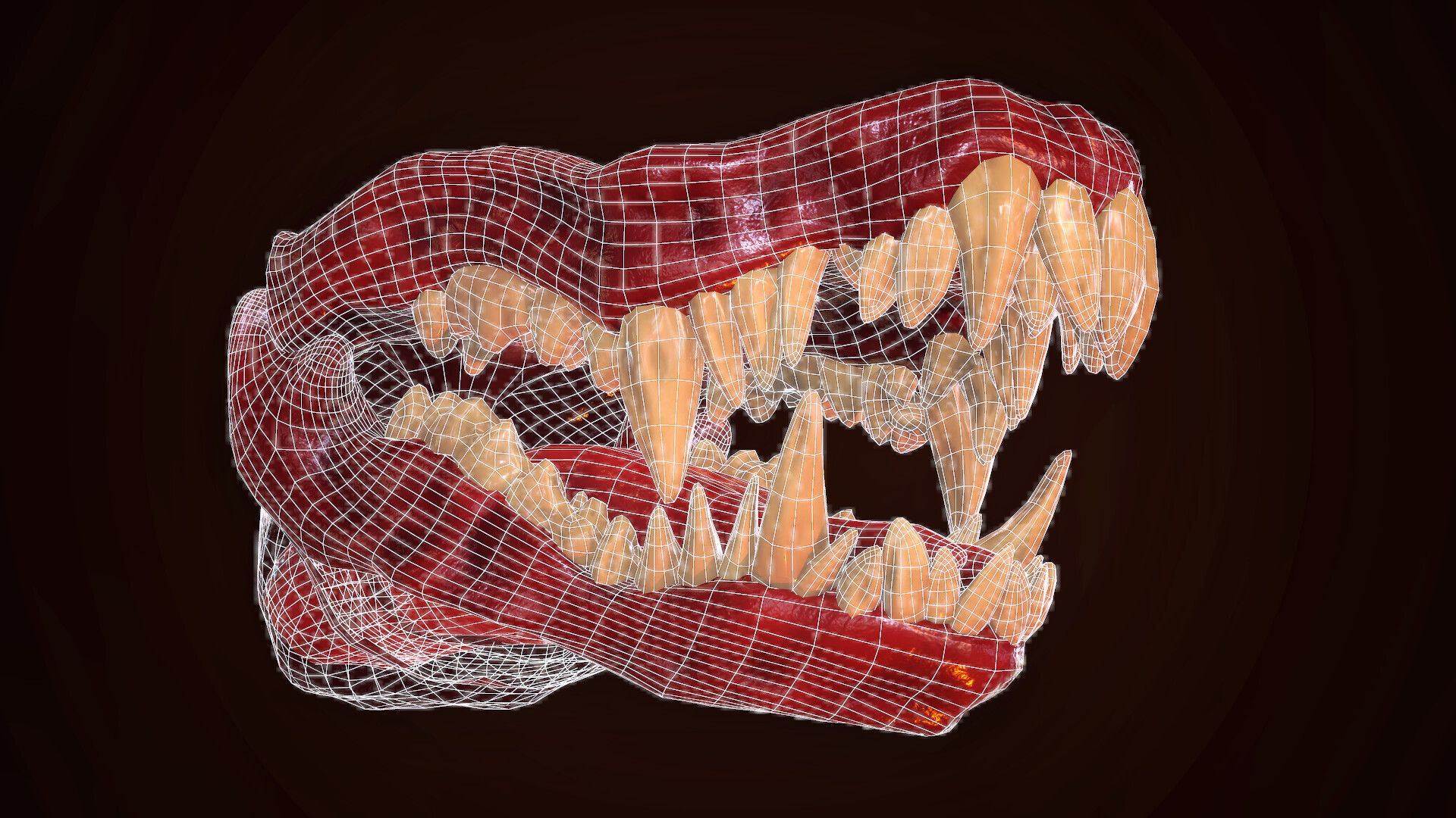 Zelad 3d - Dragon Teeth-Mouth