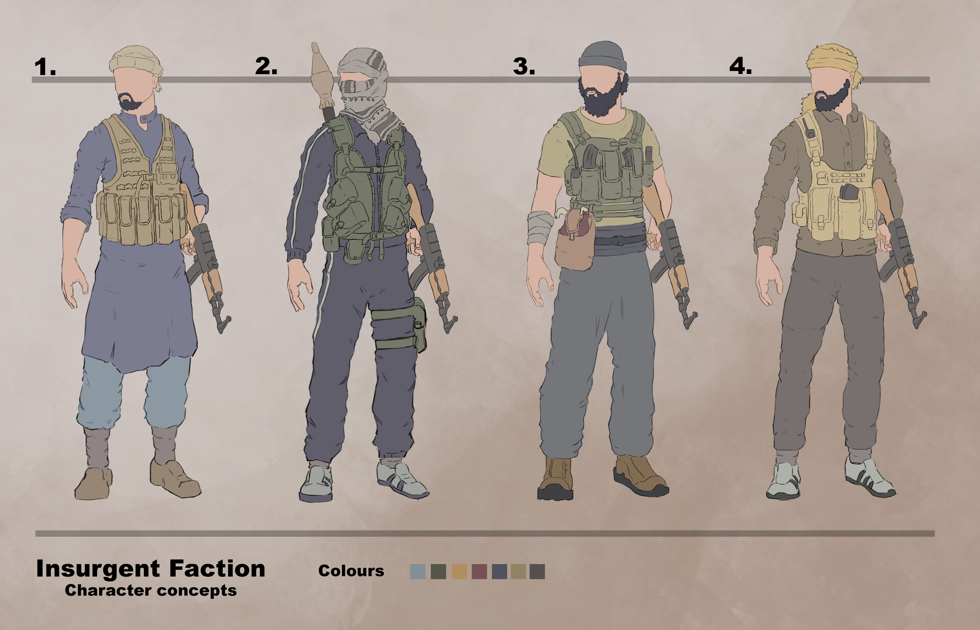 Eamon Reilly - Military shooter character