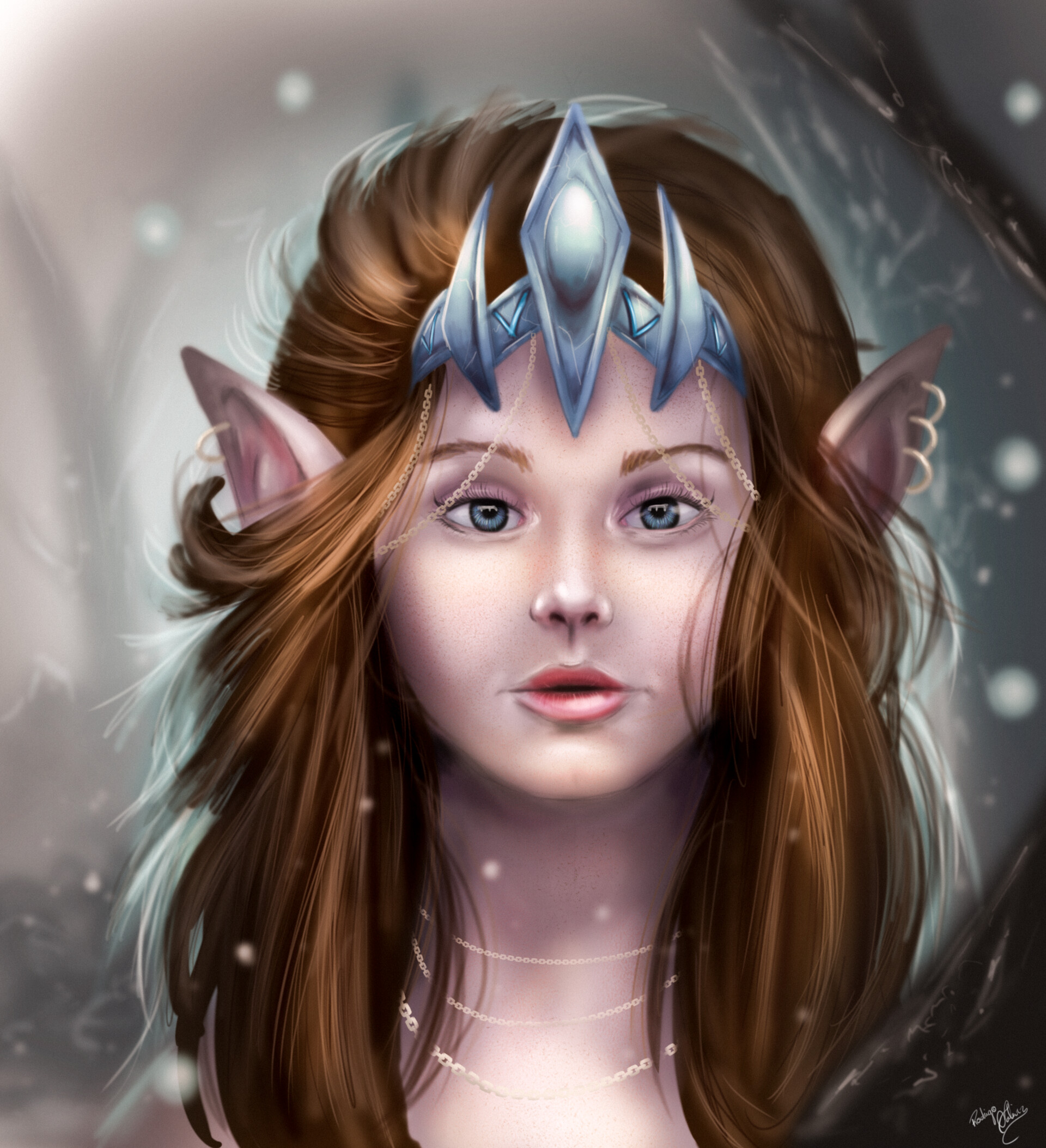 ArtStation - Elf Portrait