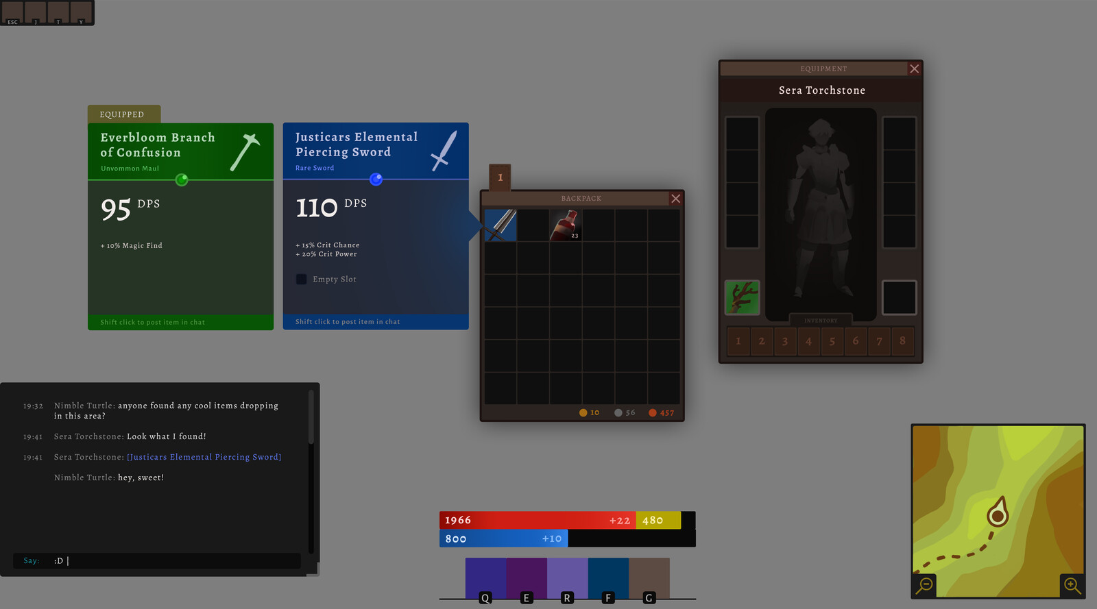 David Hunziker - MMO UI Exercise