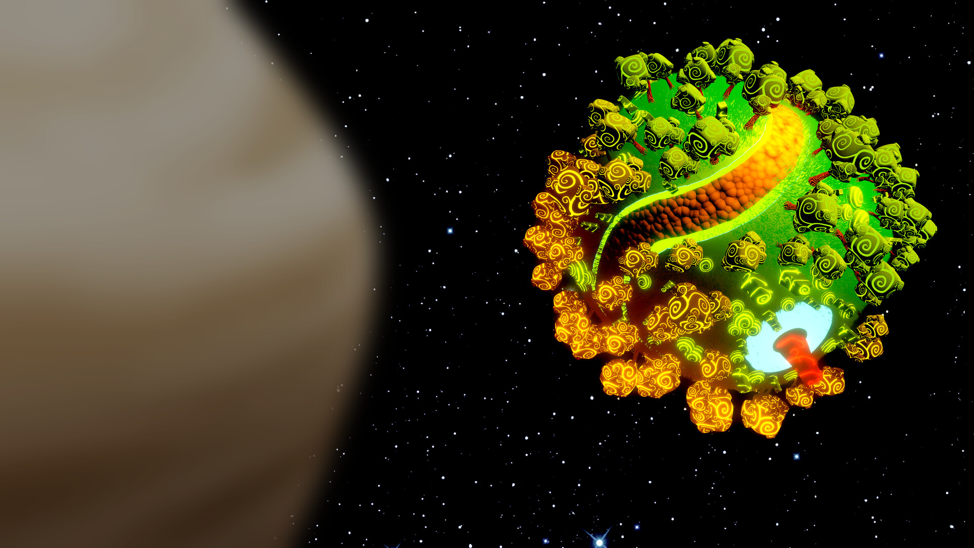 ArtStation - Cubic planet