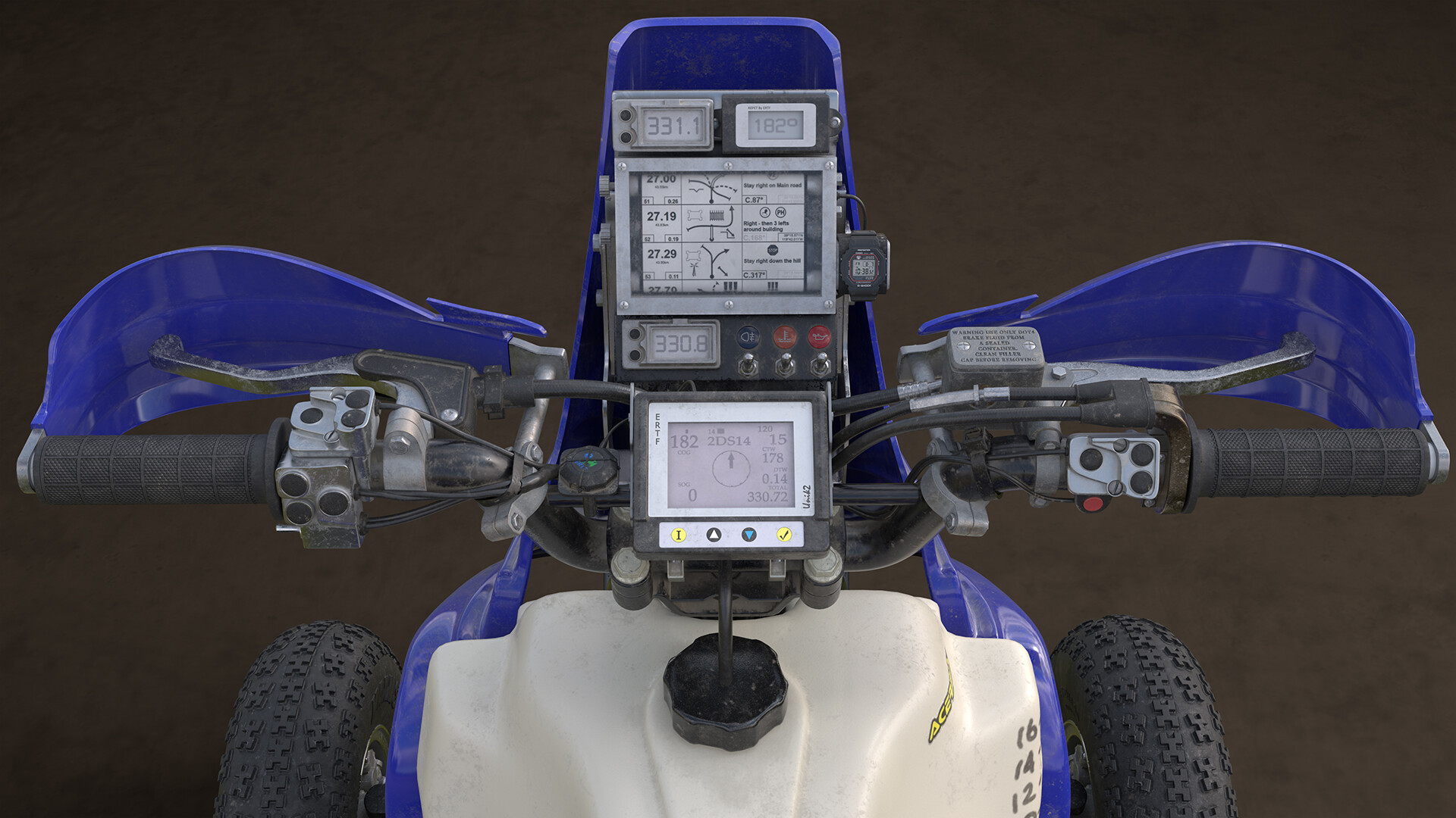 Ken Superwomba - Yamaha Raptor Dakar