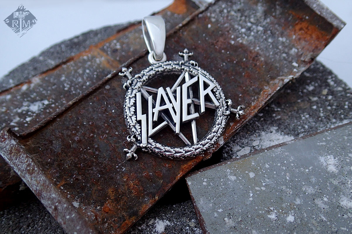 ArtStation - "Slayer" silver pendant