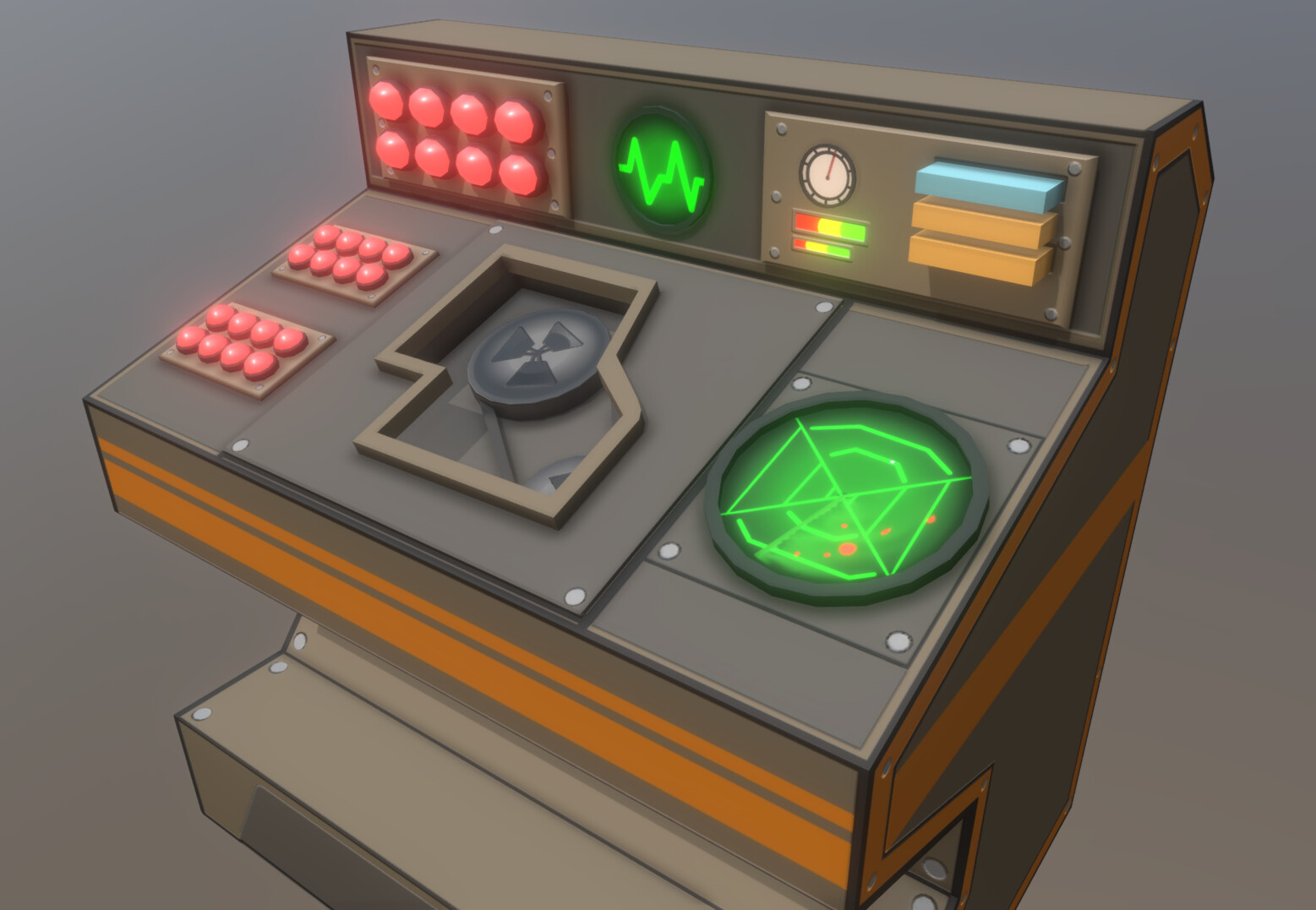 Adam Head - Retro Sci-Fi Computer Terminal