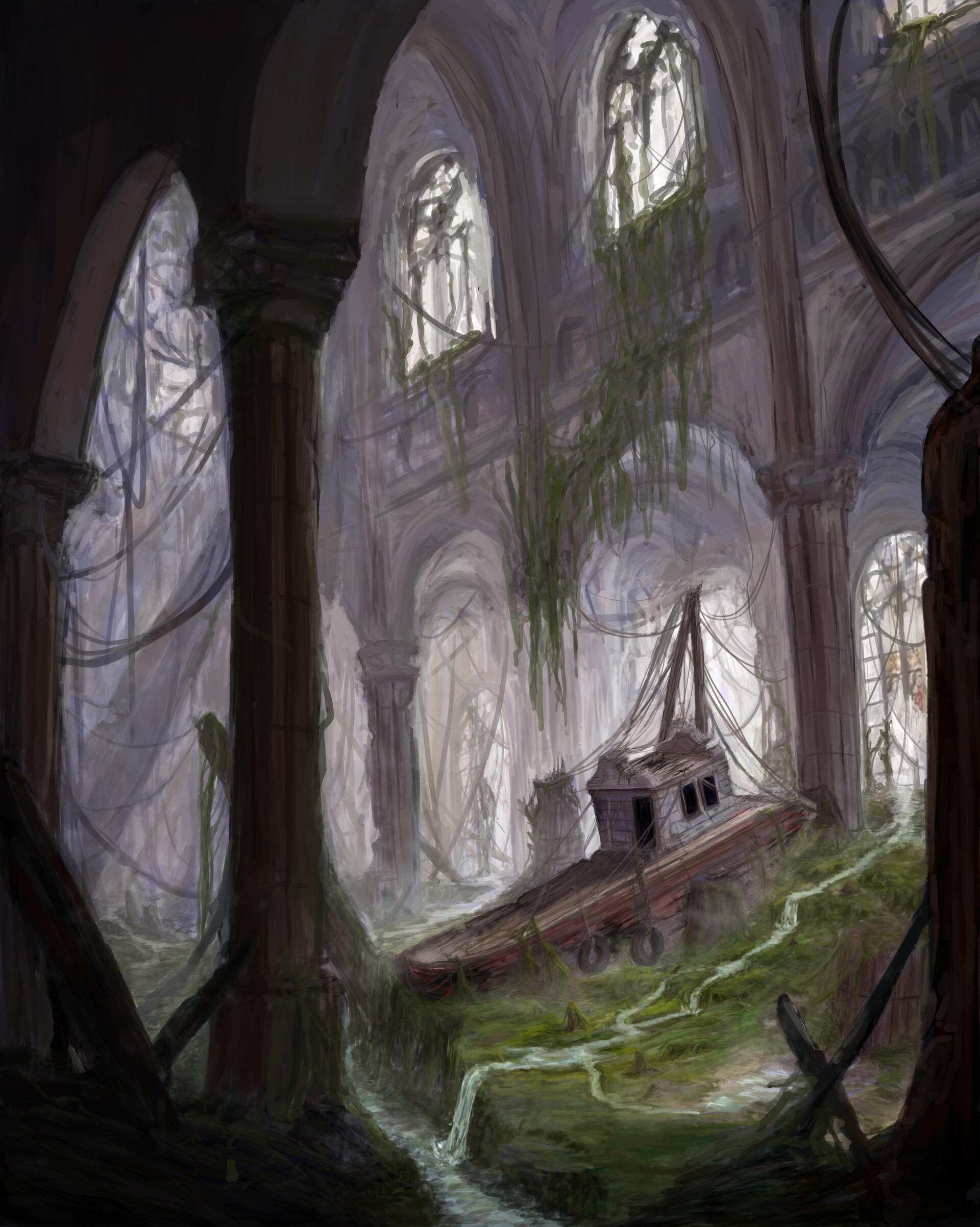 ArtStation - Tsunami Mood and Color Assignment