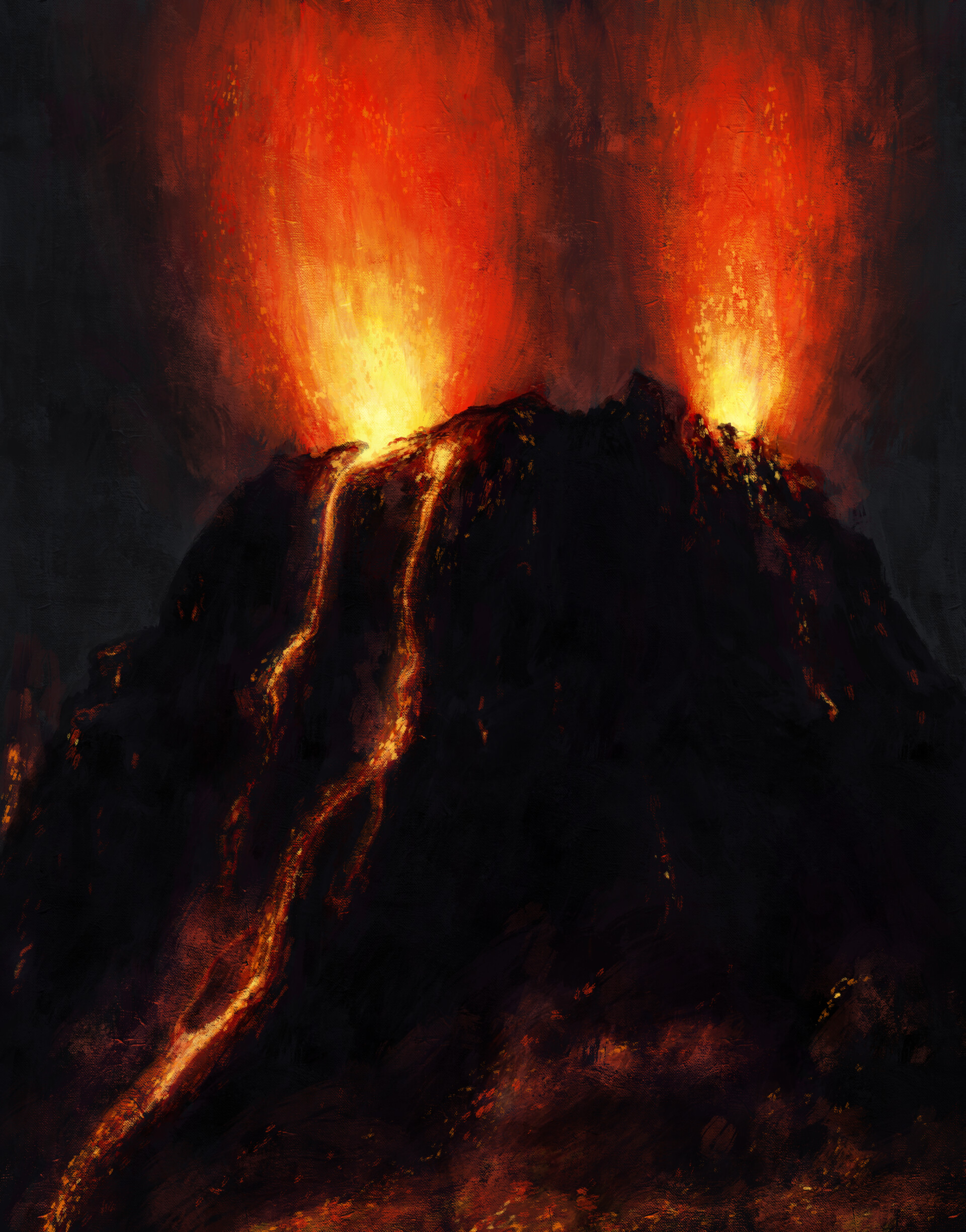 ArtStation - Volcano